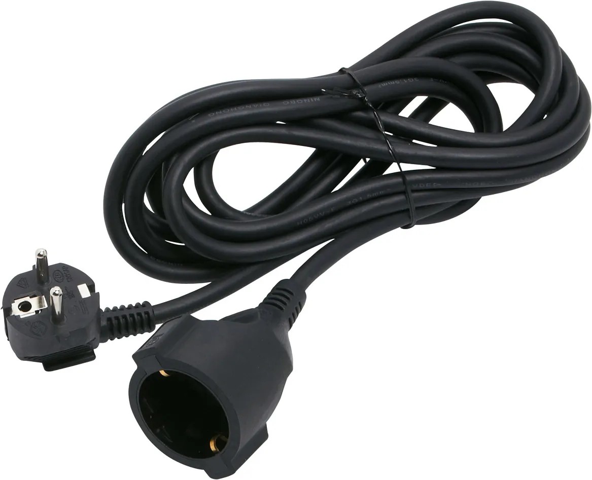 Prolunga Schuko Nero 3 m acquista da OBI