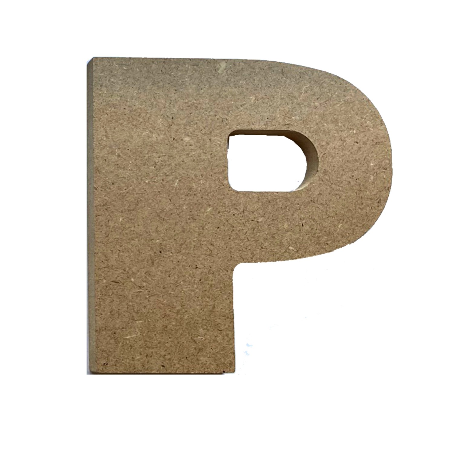 Lettera P h12 cm in MDF | OBI