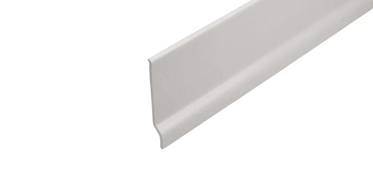 Battiscopa in PVC satinato Batiplast 2 m grigio chiaro acquista da OBI