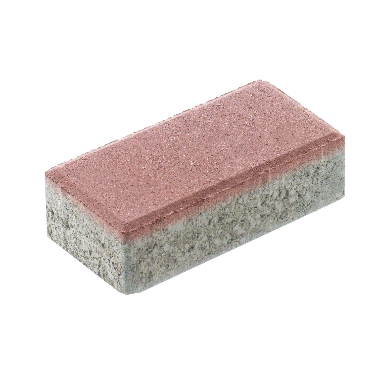 Piastrella da esterno autobloccante Sestino rosso 6x10,5x21 cm acquista ...