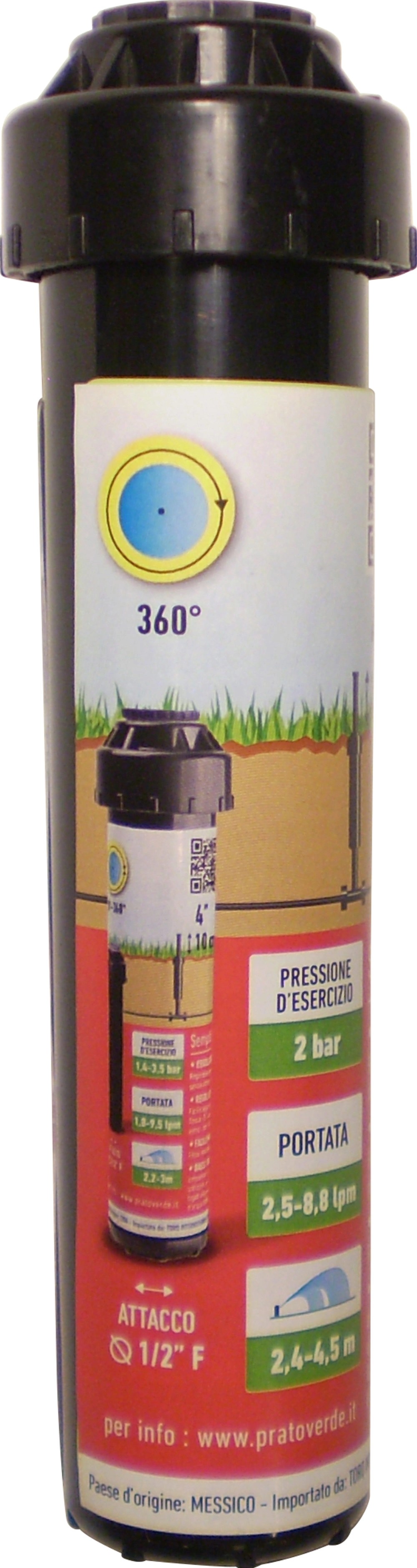 Toro irrigatore LPS precision regolabile angolo fisso 360° acquista da OBI