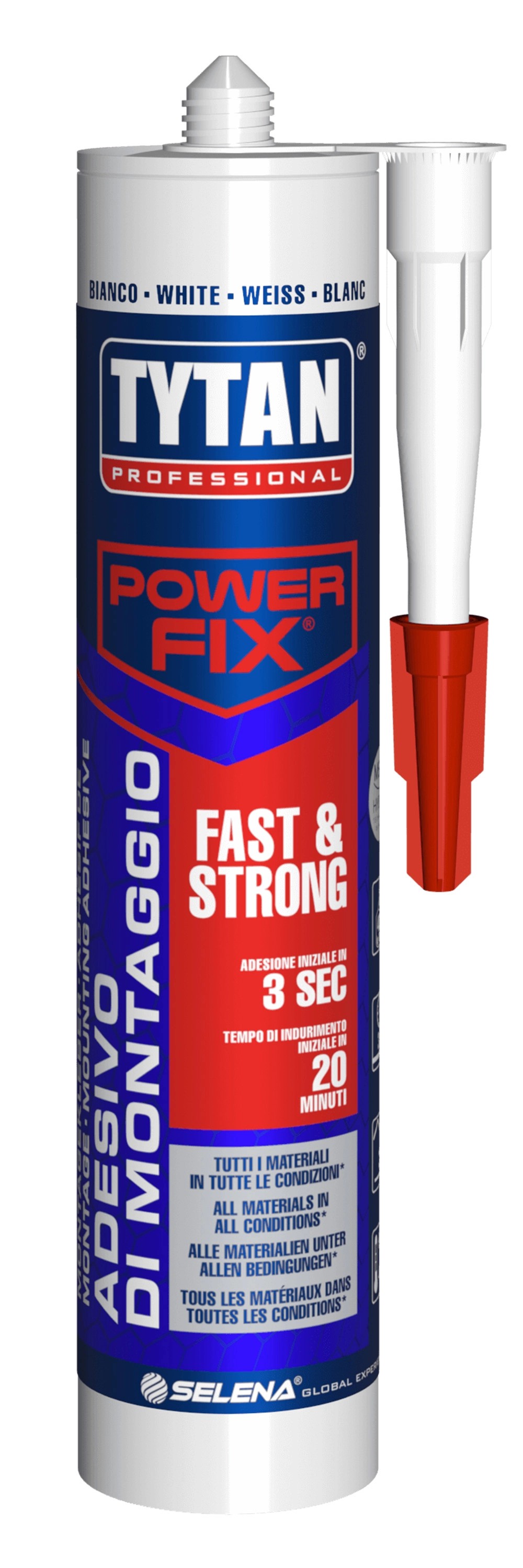 Adesivo Fast & Strong Tytan Power Fix bianco 290 ml | OBI