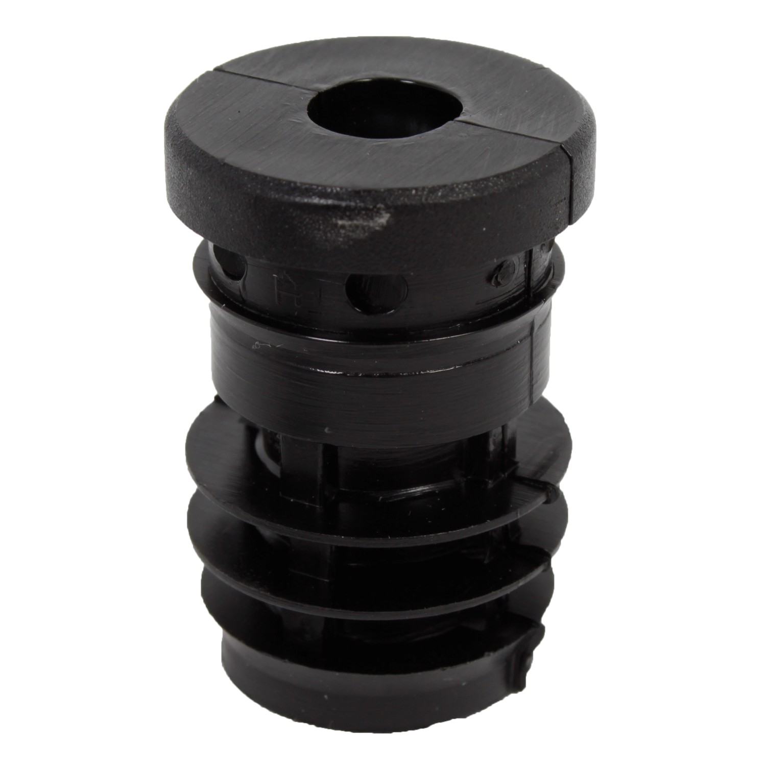 Tappo filettato per tubo tondo filettatura M8 25x25 mm nero acquista da OBI