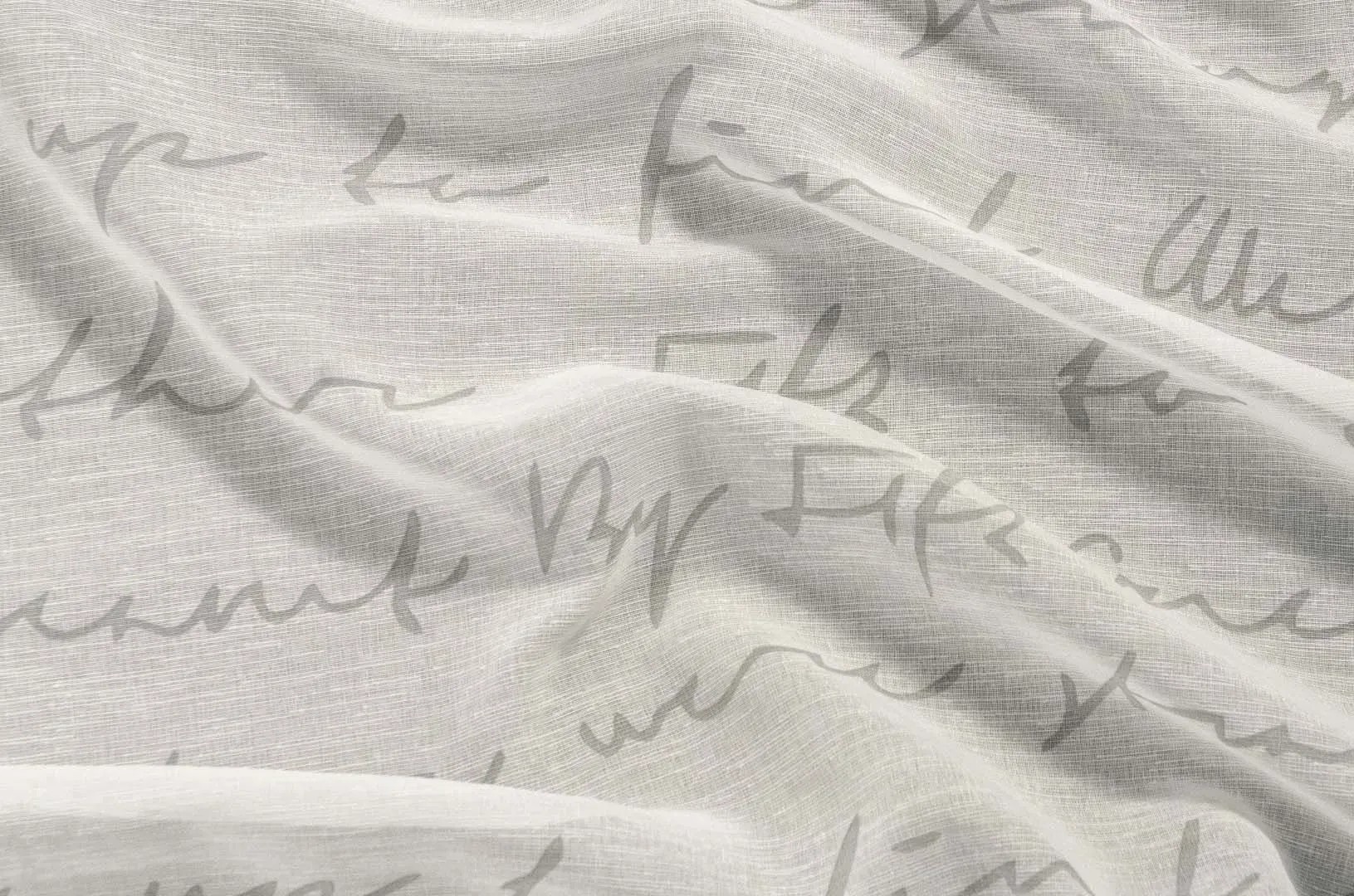 Tenda arredo Scritto L 140 x H 280 cm grigio acquista da OBI