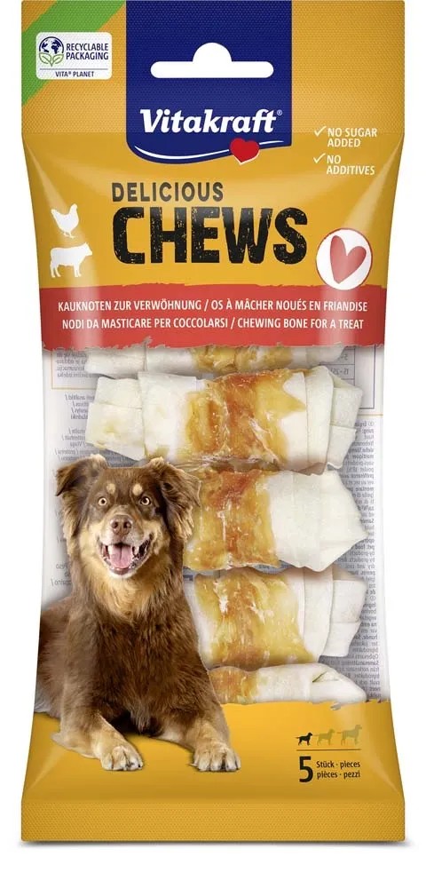 Ossi nodati con pollo Chews Delicious S 5 pz acquista da OBI