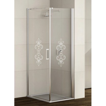 Lato fisso dx per box battente doccia Real 67,5/69 cm argento | OBI