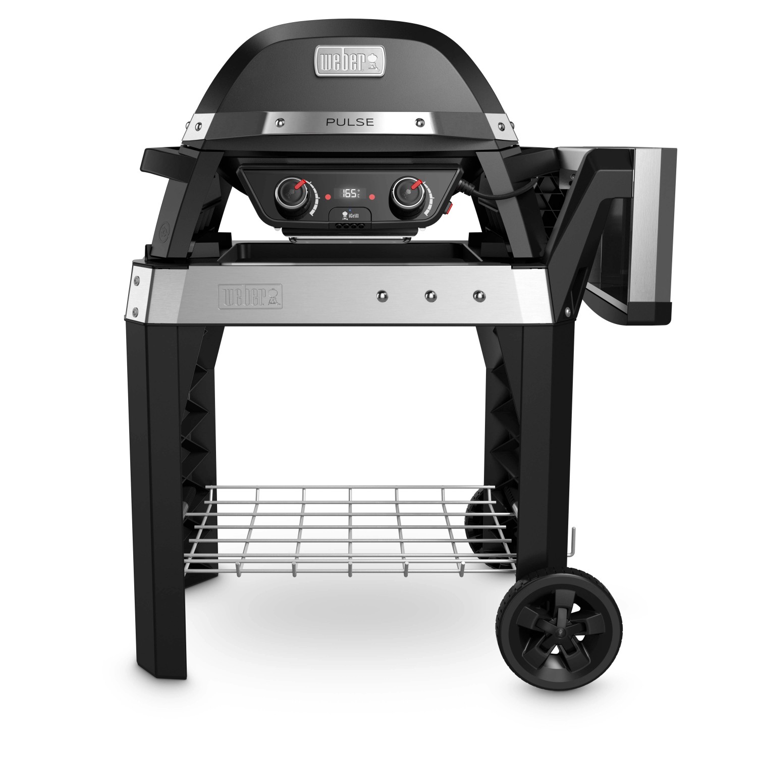 Barbecue elettrico Weber Pulse 2000 2200 W nero 49x39 cm | OBI