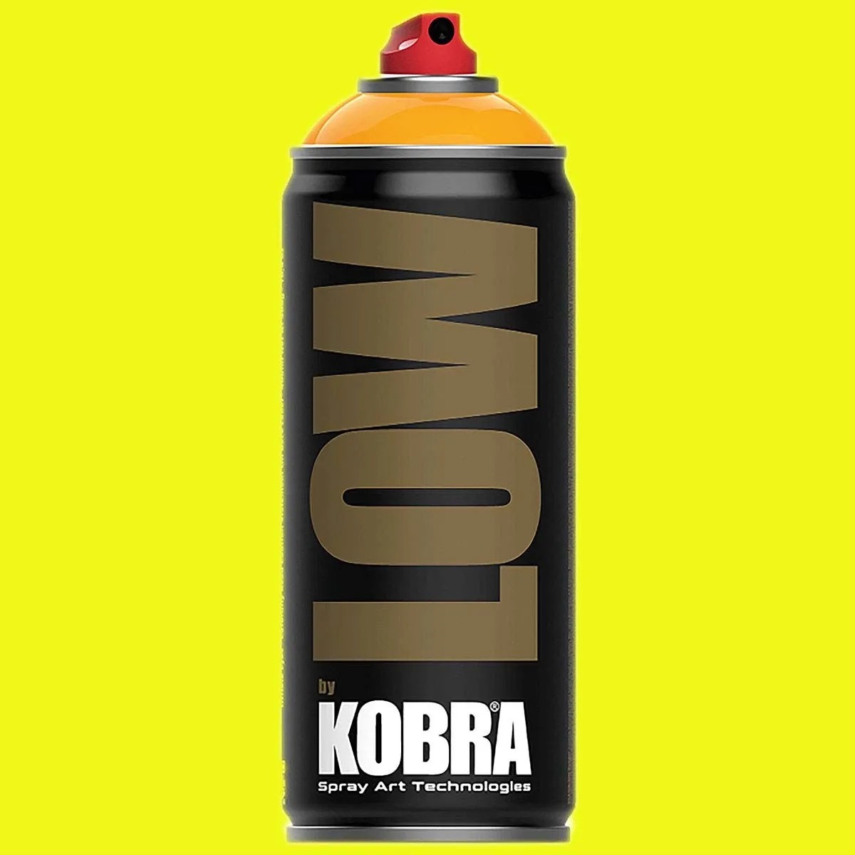 Bomboletta spray Low by Kobra Giallo Fluo 400 ml | OBI
