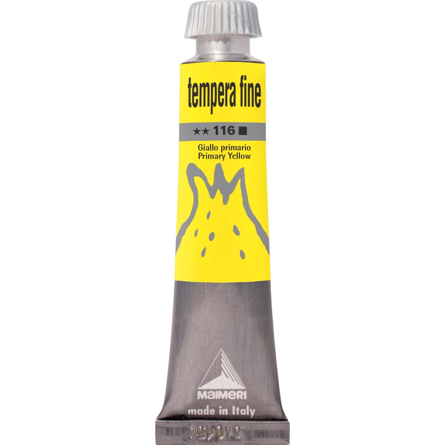 Colore tempera fine giallo primario 20 ml acquista da OBI