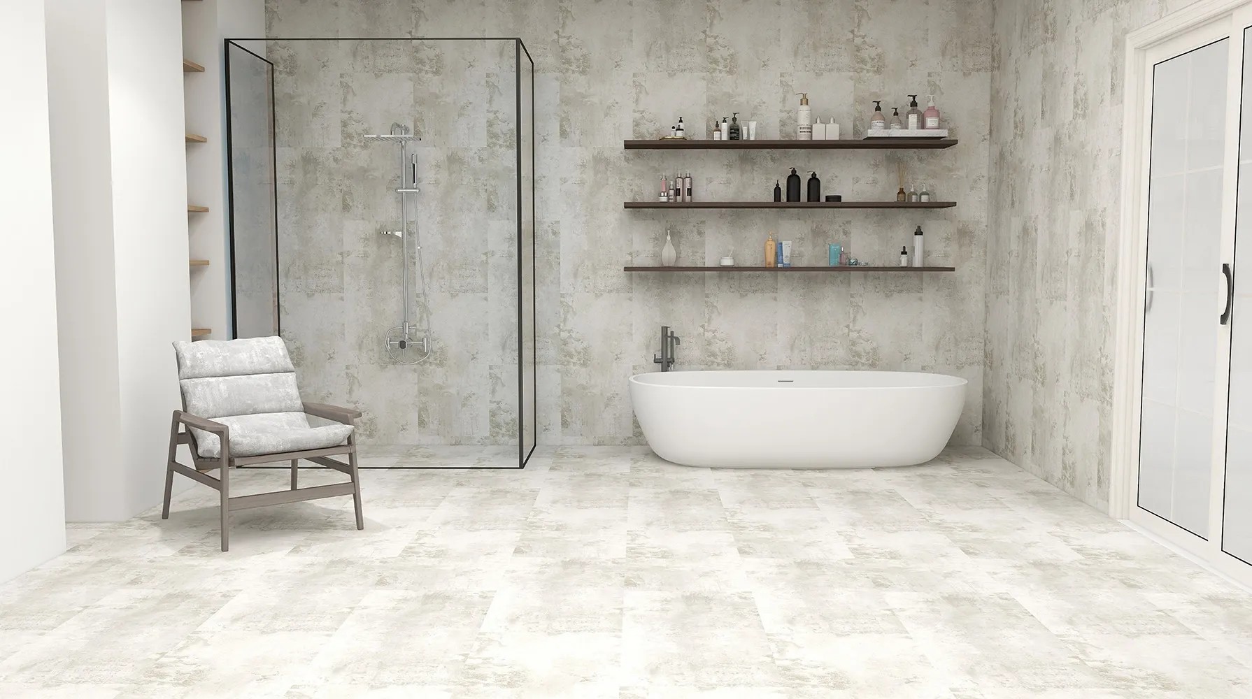 Rivestimento murale SPC Vienna travertino sp 3 mm 91,4x45,7 cm acquista ...