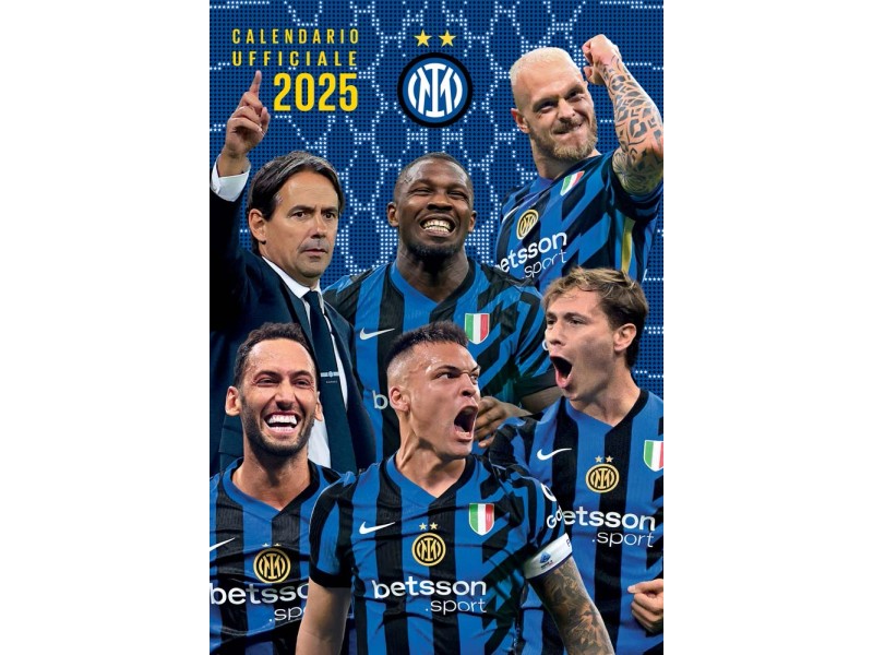 Calendario Ufficiale 2025 Inter acquista da OBI