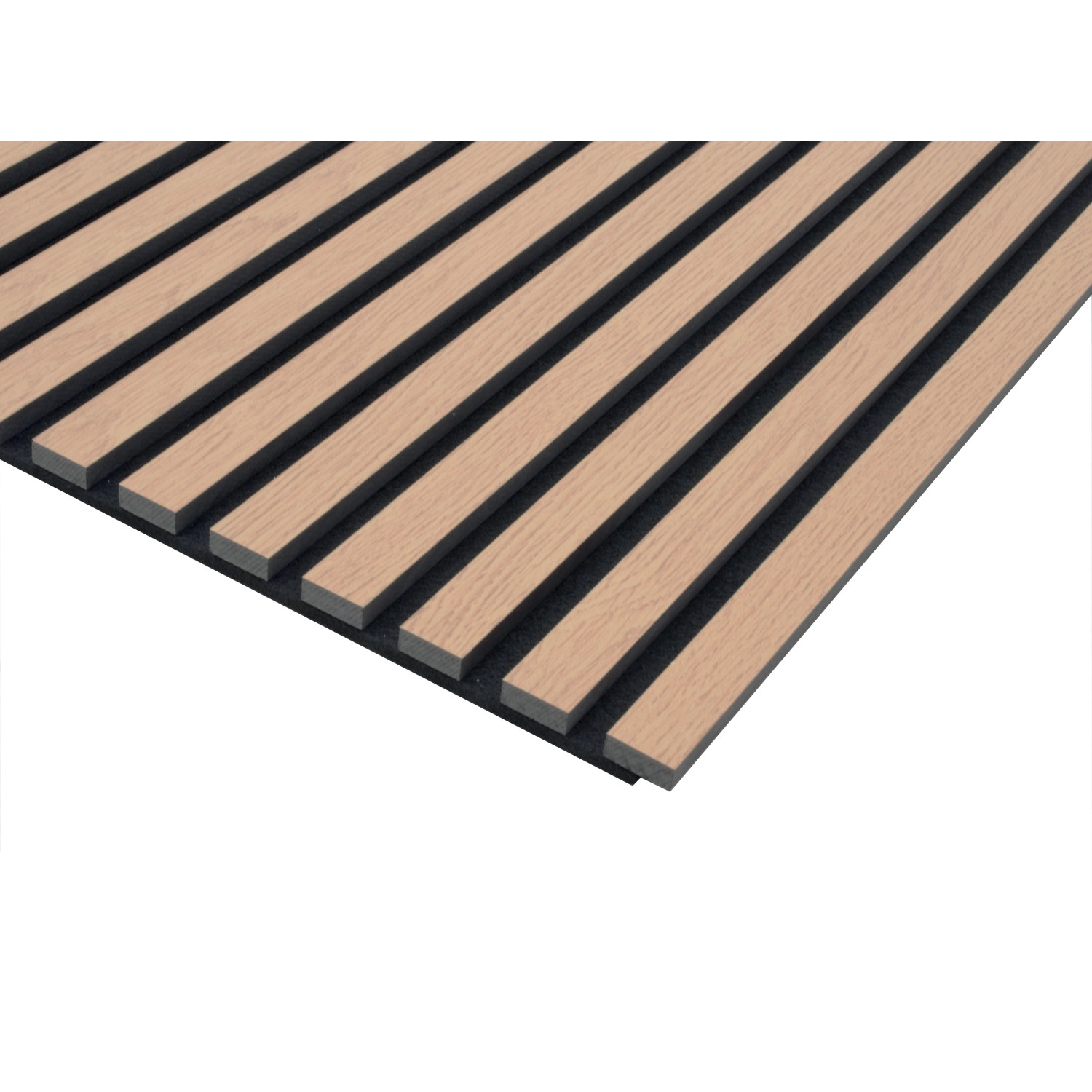 Pannello fonoassorbente decorativo rovere 240x57,25 cm Sp. 19 mm ...