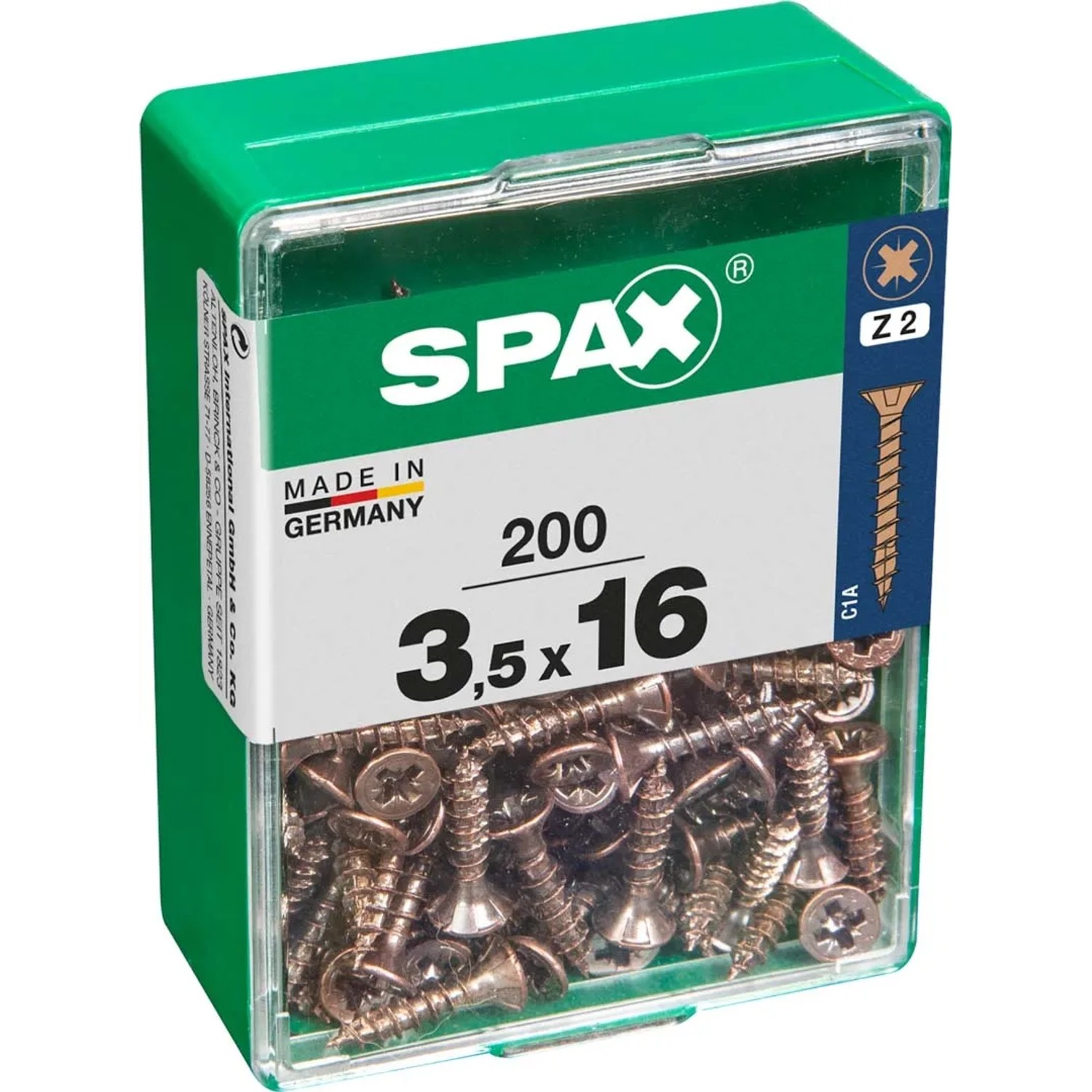 Vite SPAX TSP POZI bronzata 3,5x16 M 200 pz acquista da OBI