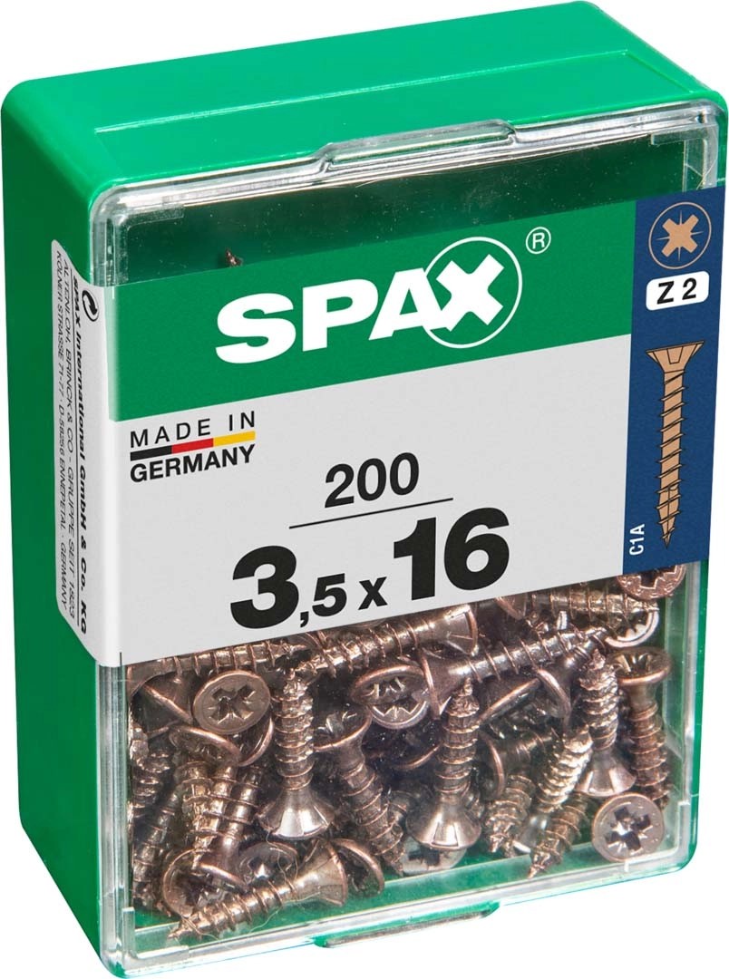Vite SPAX TSP POZI bronzata 3,5x16 M 200 pz acquista da OBI