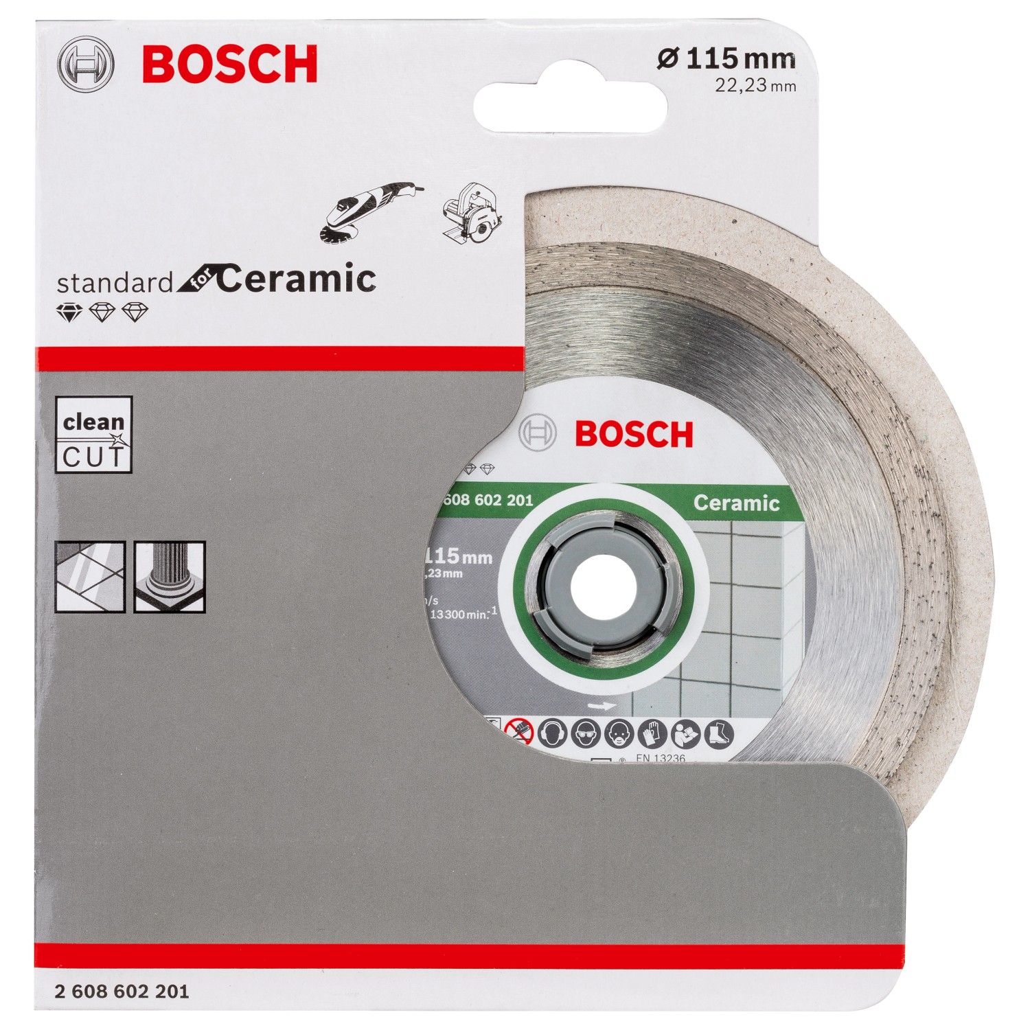 Disco diamantato Bosch Standard per ceramica Ø 115 mm acquista da OBI