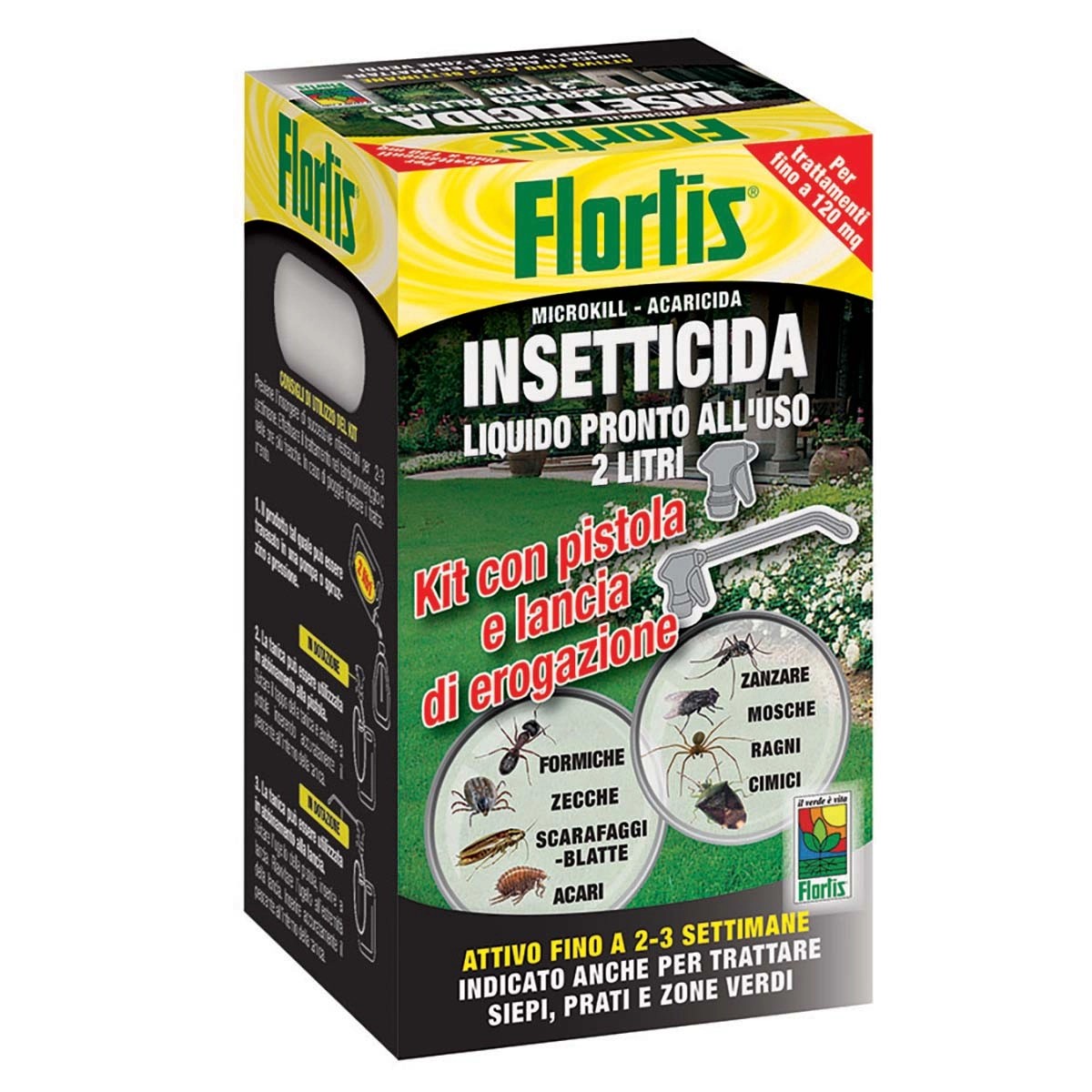 Insetticida kit Flortis Microkill rtu 2 l acquista da OBI