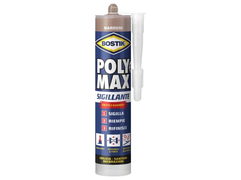Sigillante Bostik Poly Max 280 ml marrone acquista da OBI
