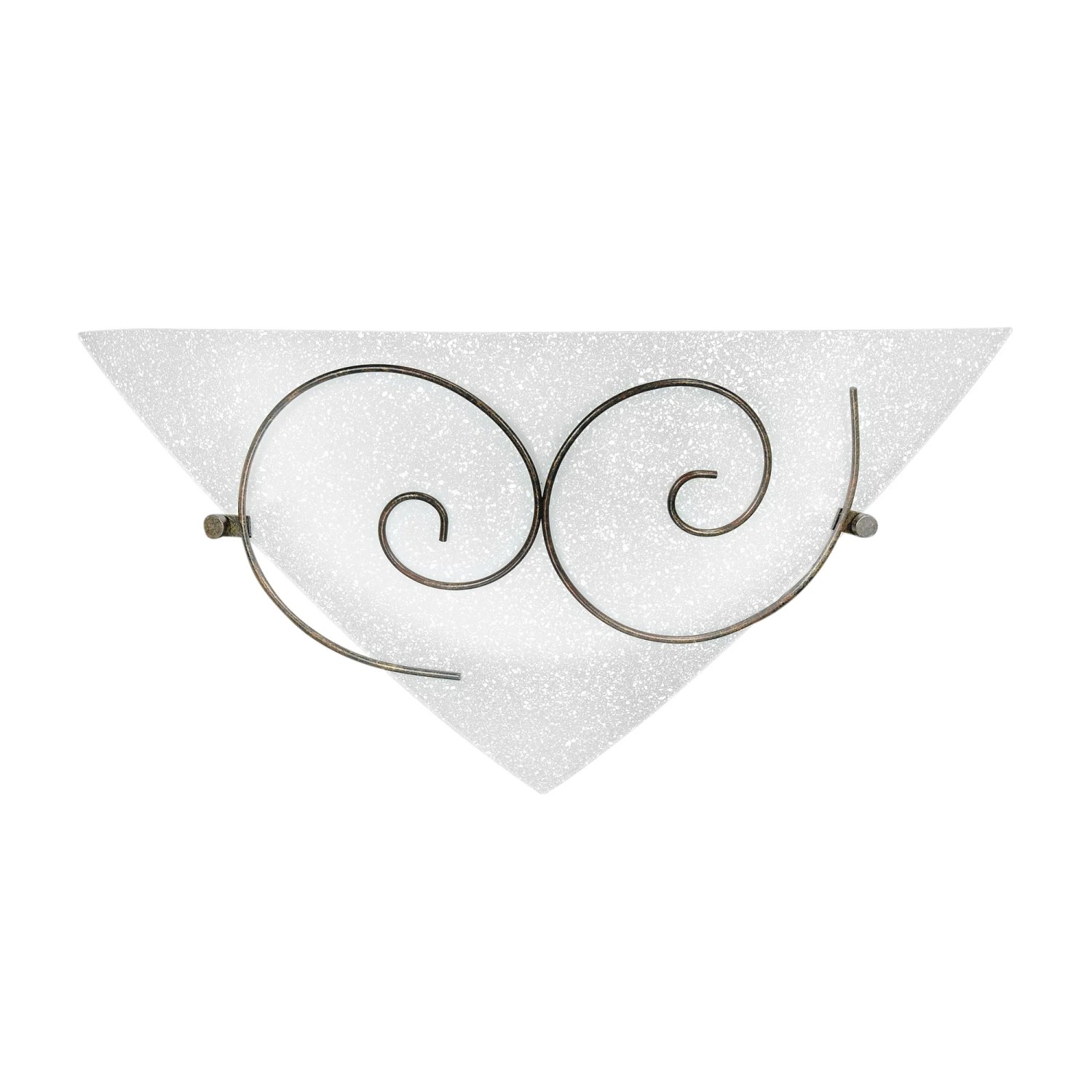 Applique Ricciolo 40x10 cm bianco acquista da OBI