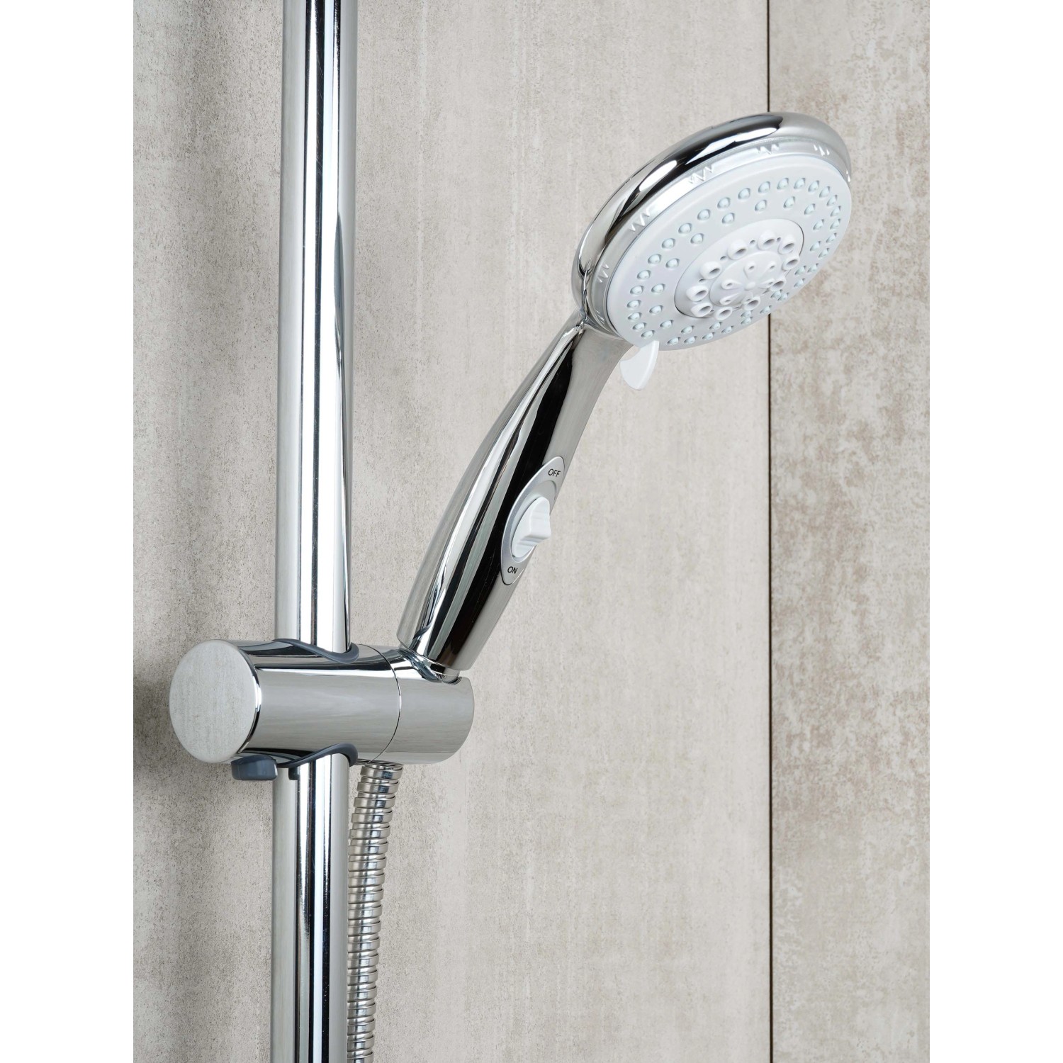 Doccetta 4 getti orbit take care cromo Ø 10 cm acquista da OBI