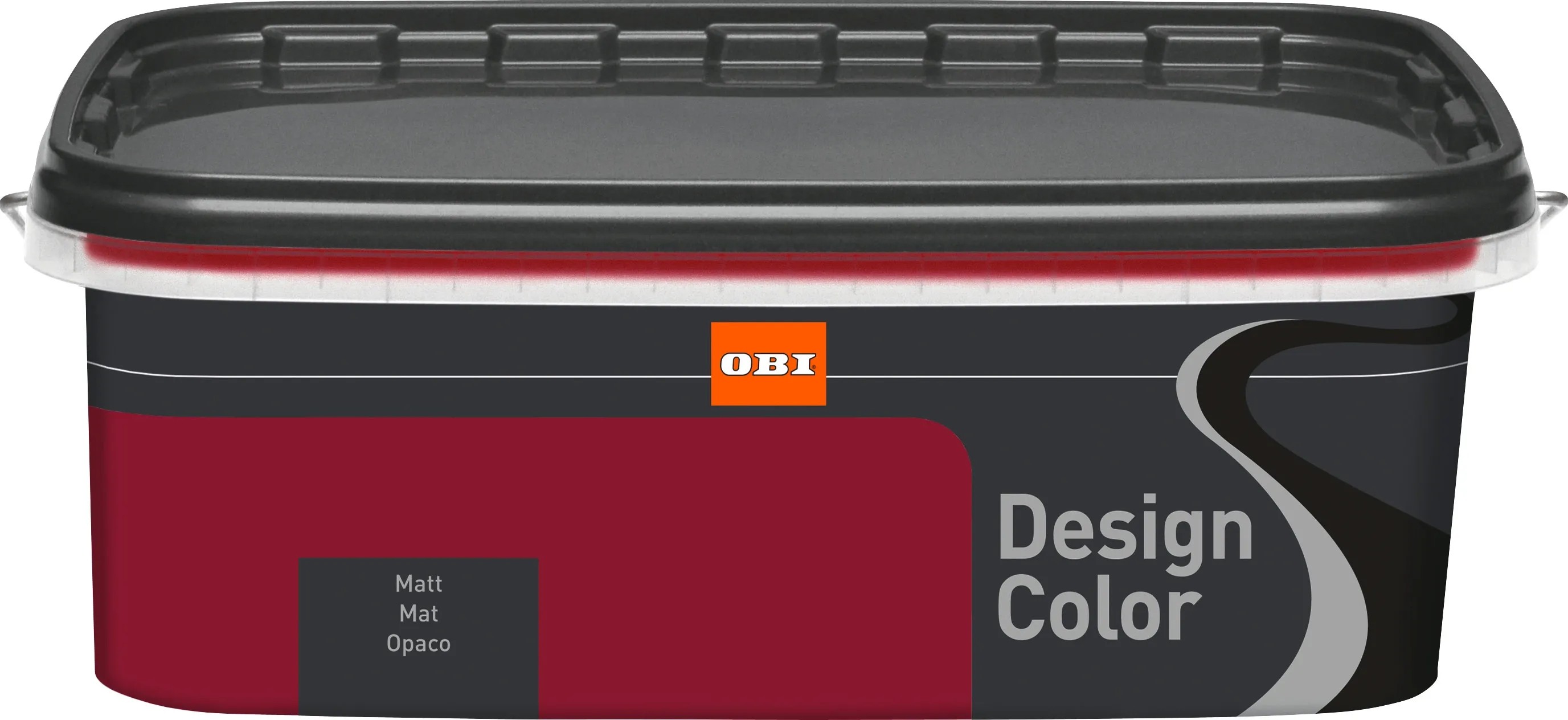 Idropittura OBI Design Color 2,5 l opaco mirtillo rosso acquista da OBI