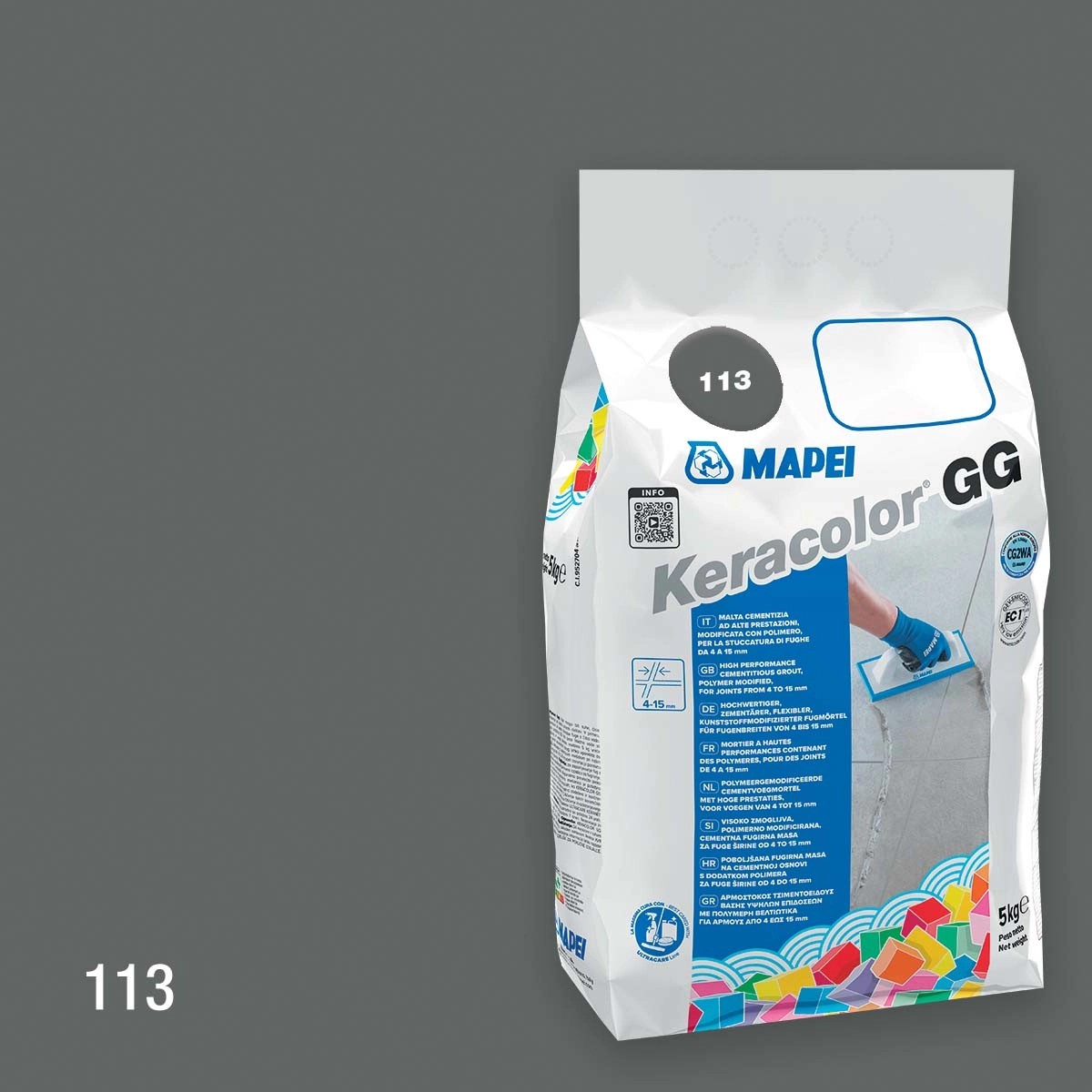Stucco per fughe Keracolor GG 5 kg 113 Cemento acquista da OBI