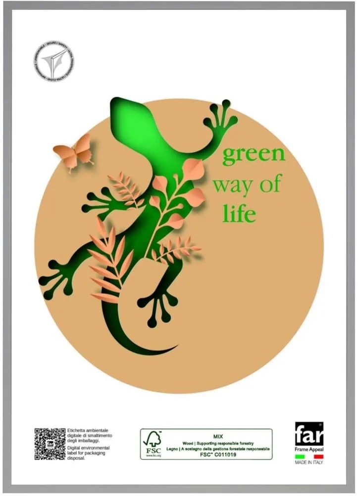 Cornice da muro Sylvestre bianco 50x70 cm acquista da OBI