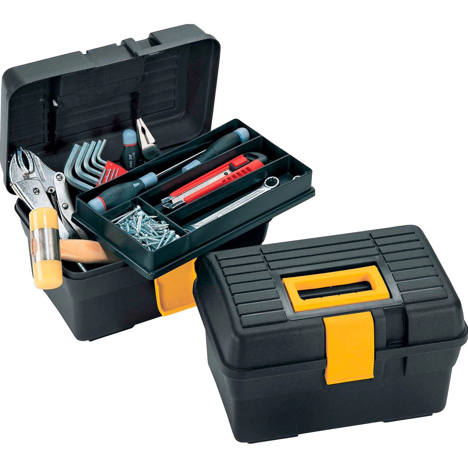 Cassetta porta attrezzi ClubClassic 1210V nero e giallo acquista da OBI