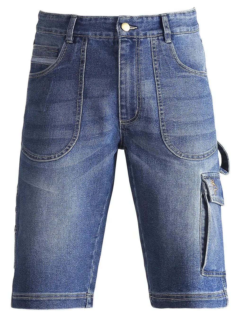 Jeans corto da lavoro denim blu tg. XXL acquista da OBI