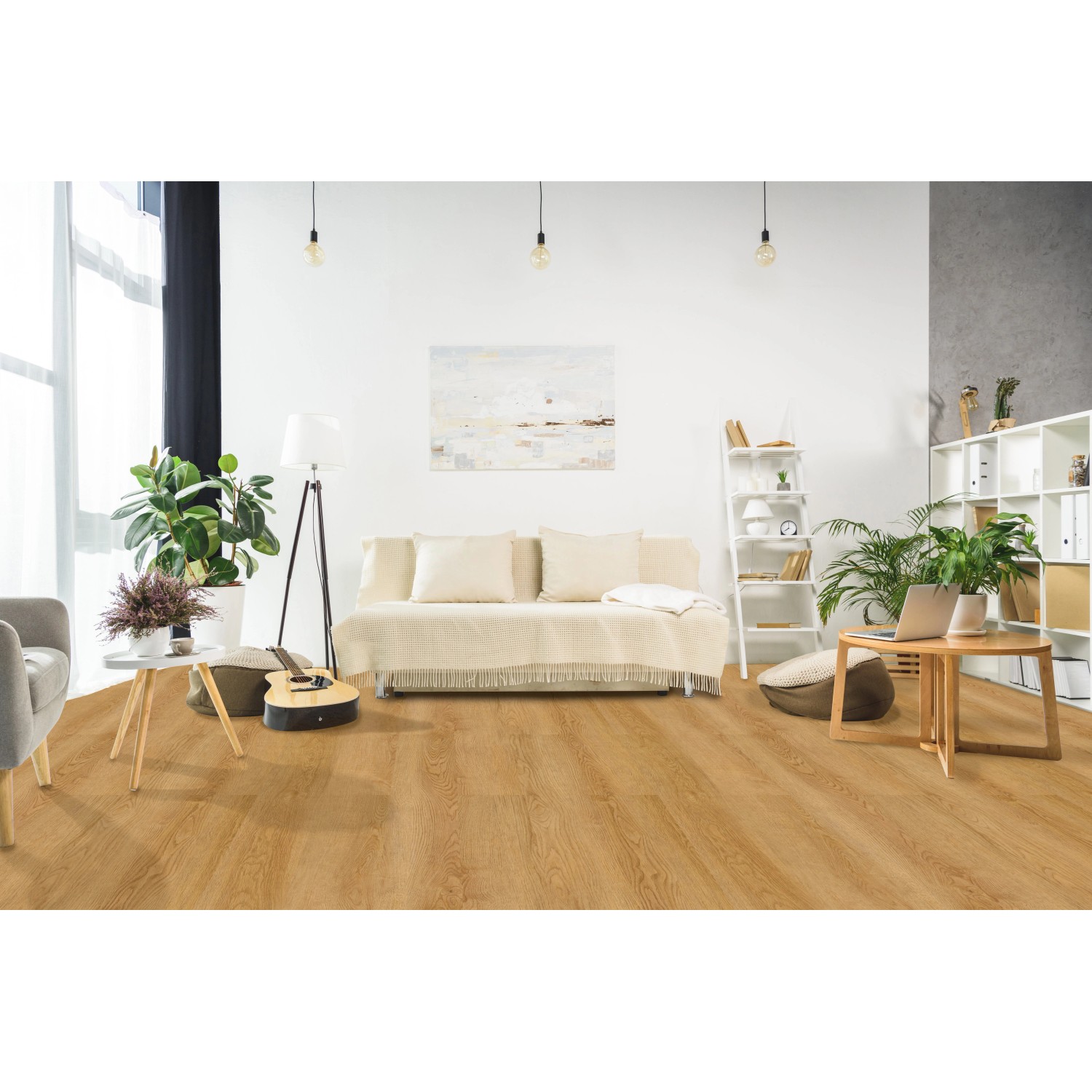 Pavimento SPC Platano sp 5 mm 121,9x17,8 cm | OBI