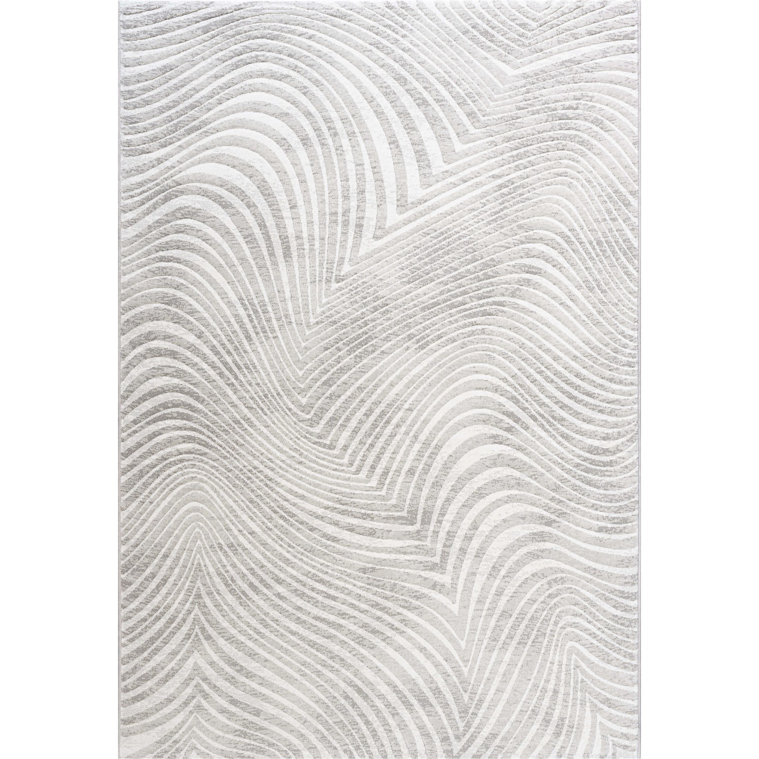 Tappeto Lido geometrico beige 120 x 170 cm | OBI