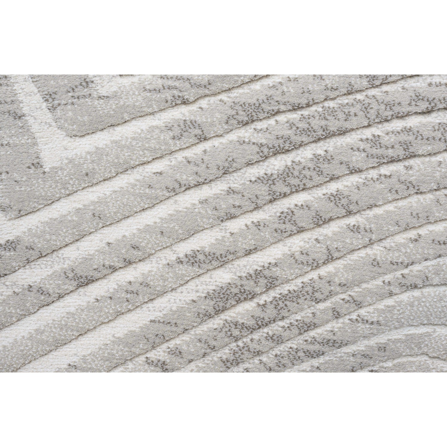 Tappeto Lido geometrico beige 120 x 170 cm | OBI