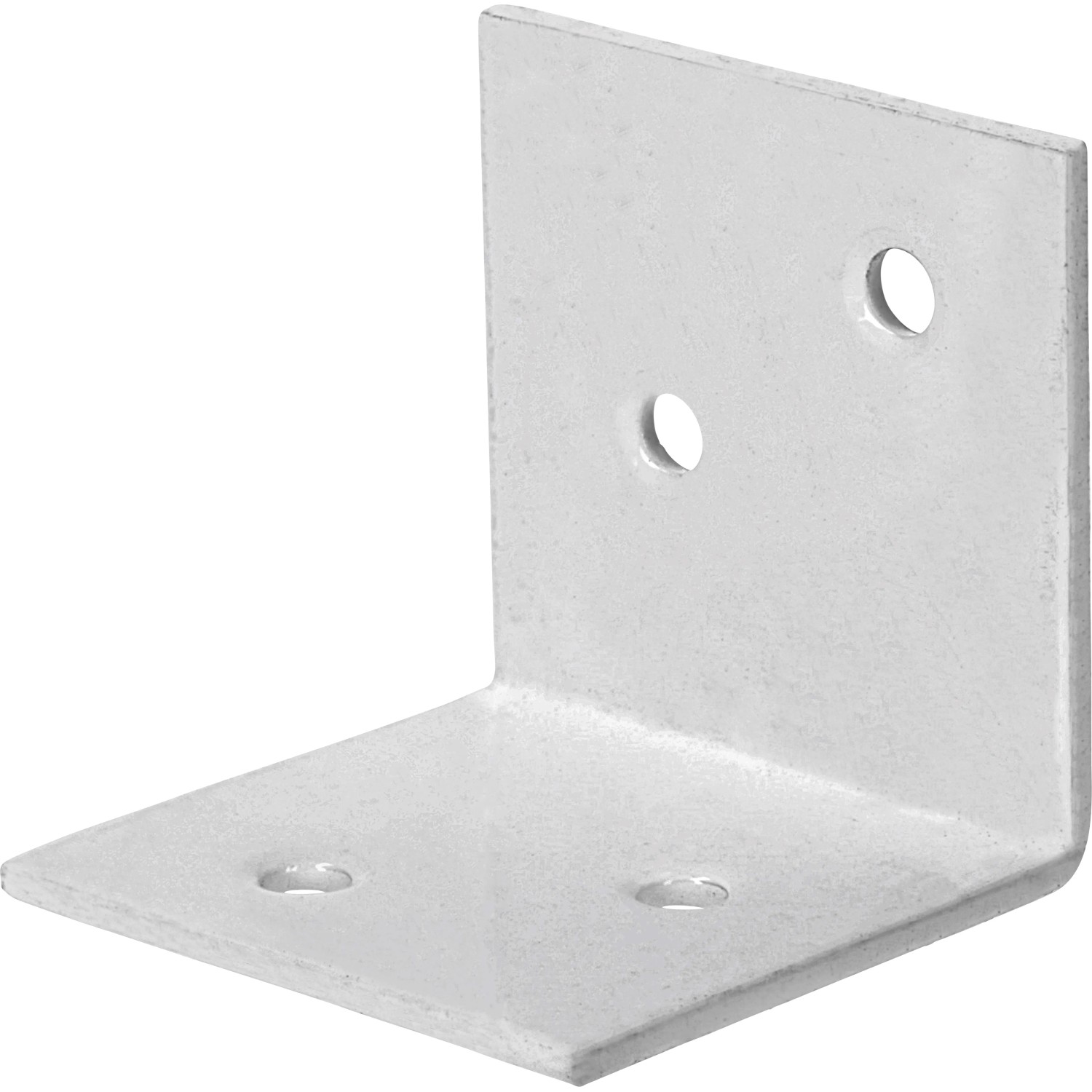 Staffa angolare larga verniciata a polvere 40x40x40 mm bianco acquista ...