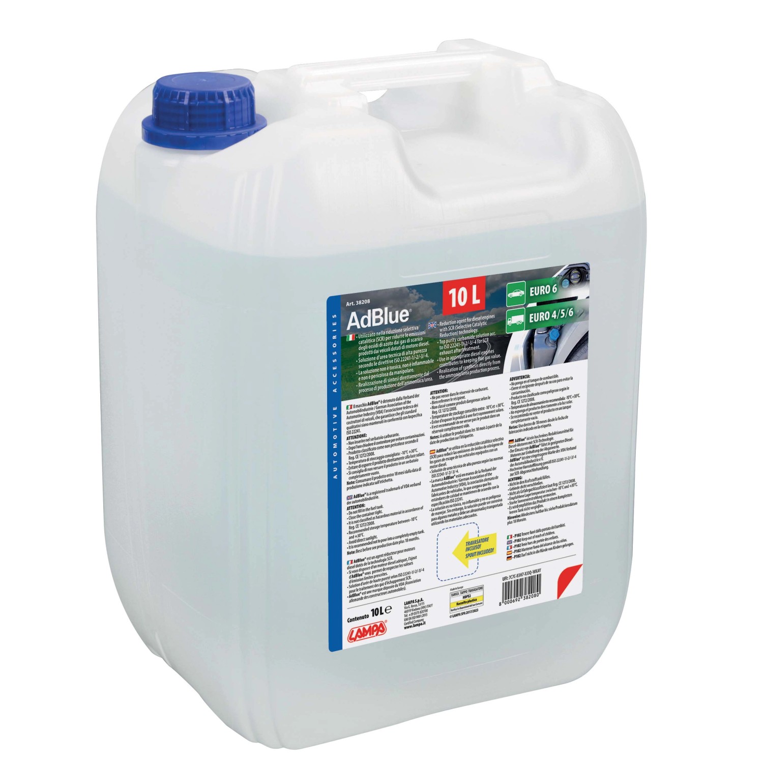 Liquido ADBLUE con travasatore 10 l acquista da OBI