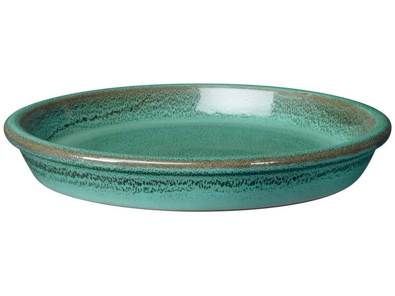 Sottovaso in terracotta smaltata Hossegor Deroma Ø 28 cm | OBI