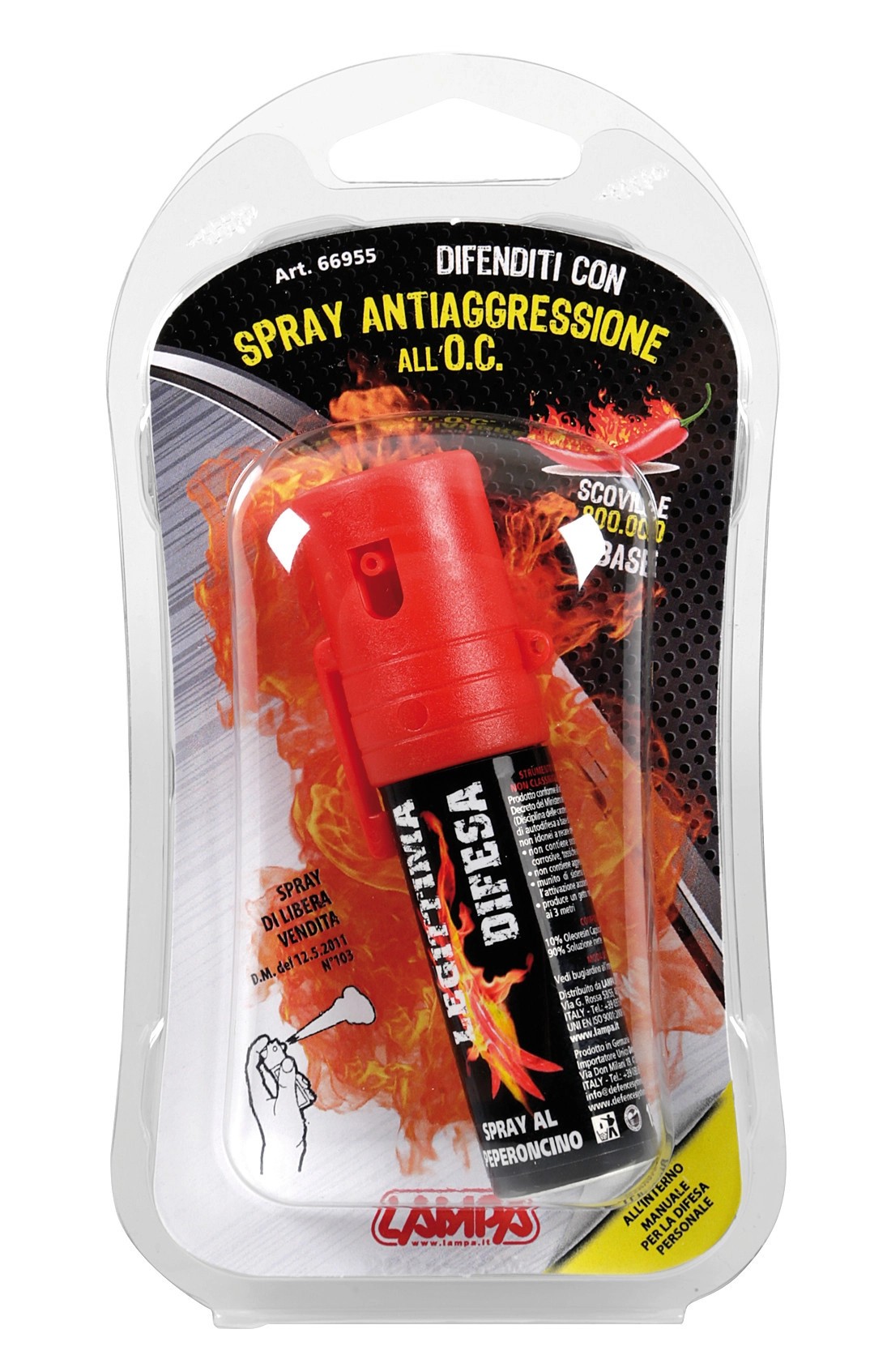 Spray antiaggressione al peperoncino 15 ml acquista da OBI