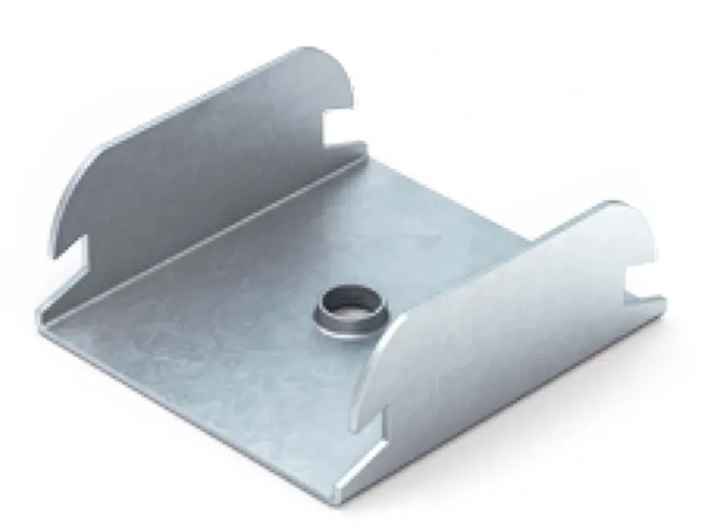 Cavaliere basso aggancio a scatto per profili bordo schiacciato 47/50 ...