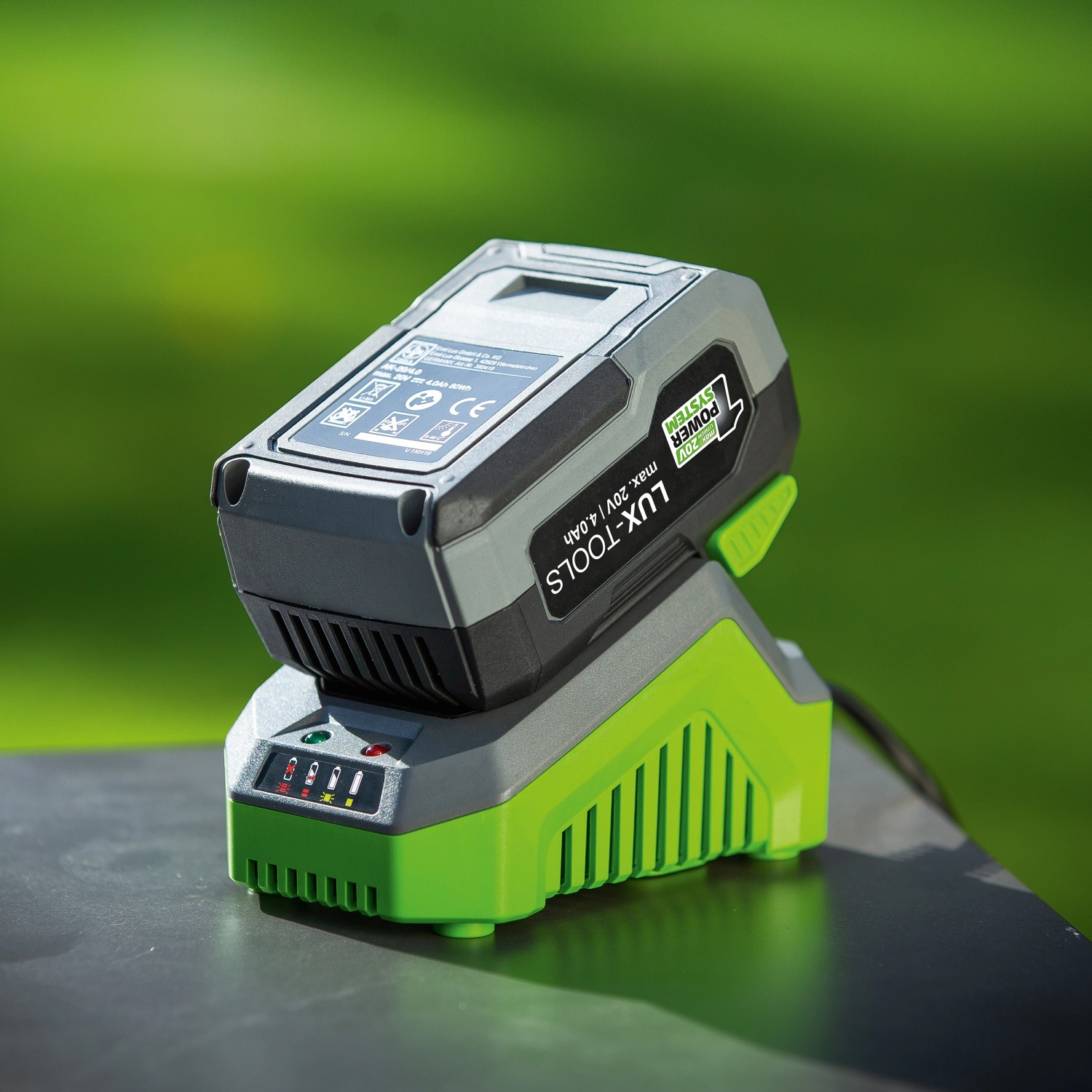 Batteria e Caricabatteria LUX 1 PowerSystem Li-Ion 20 V 4 Ah acquista ...