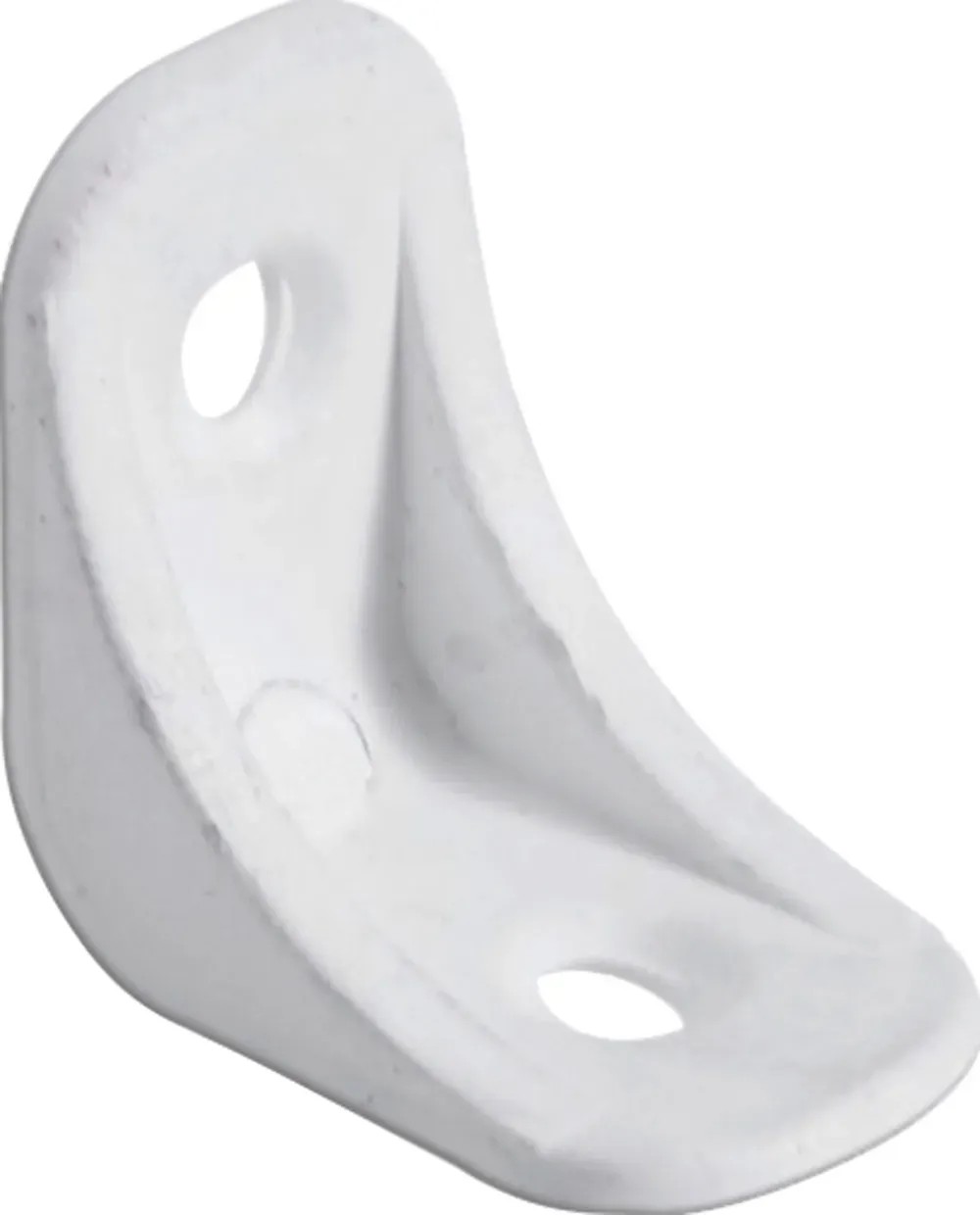 Staffa angolare in plastica 24x24x15 mm bianco | OBI