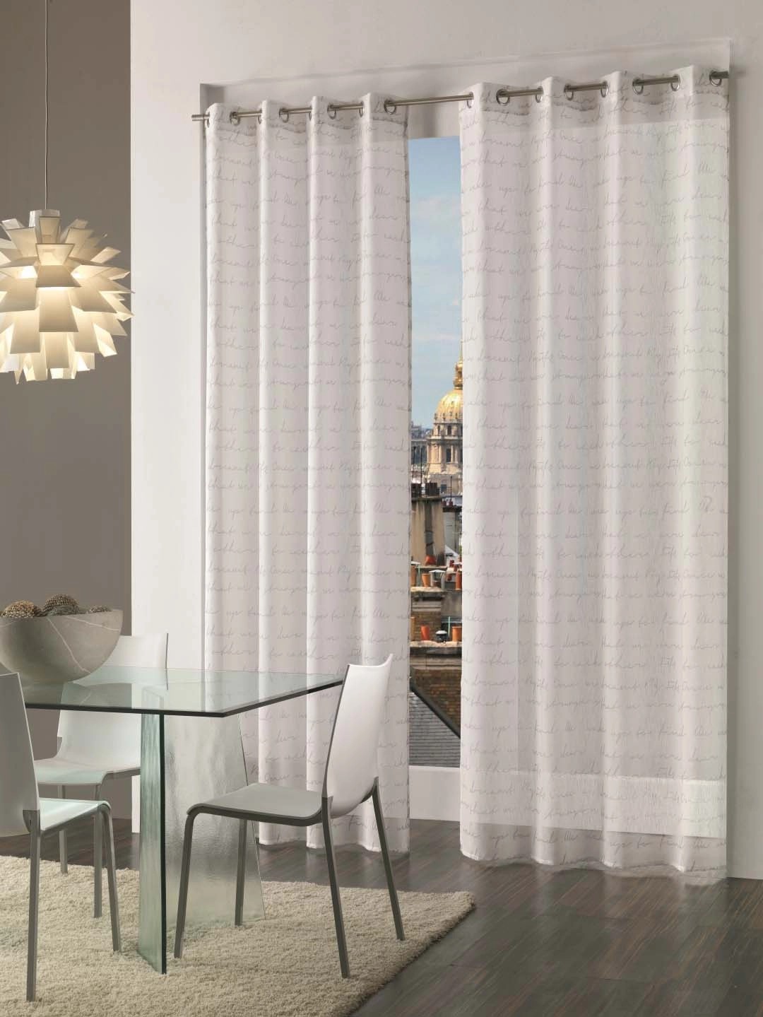 Tenda arredo Scritto L 140 x H 280 cm rosso acquista da OBI