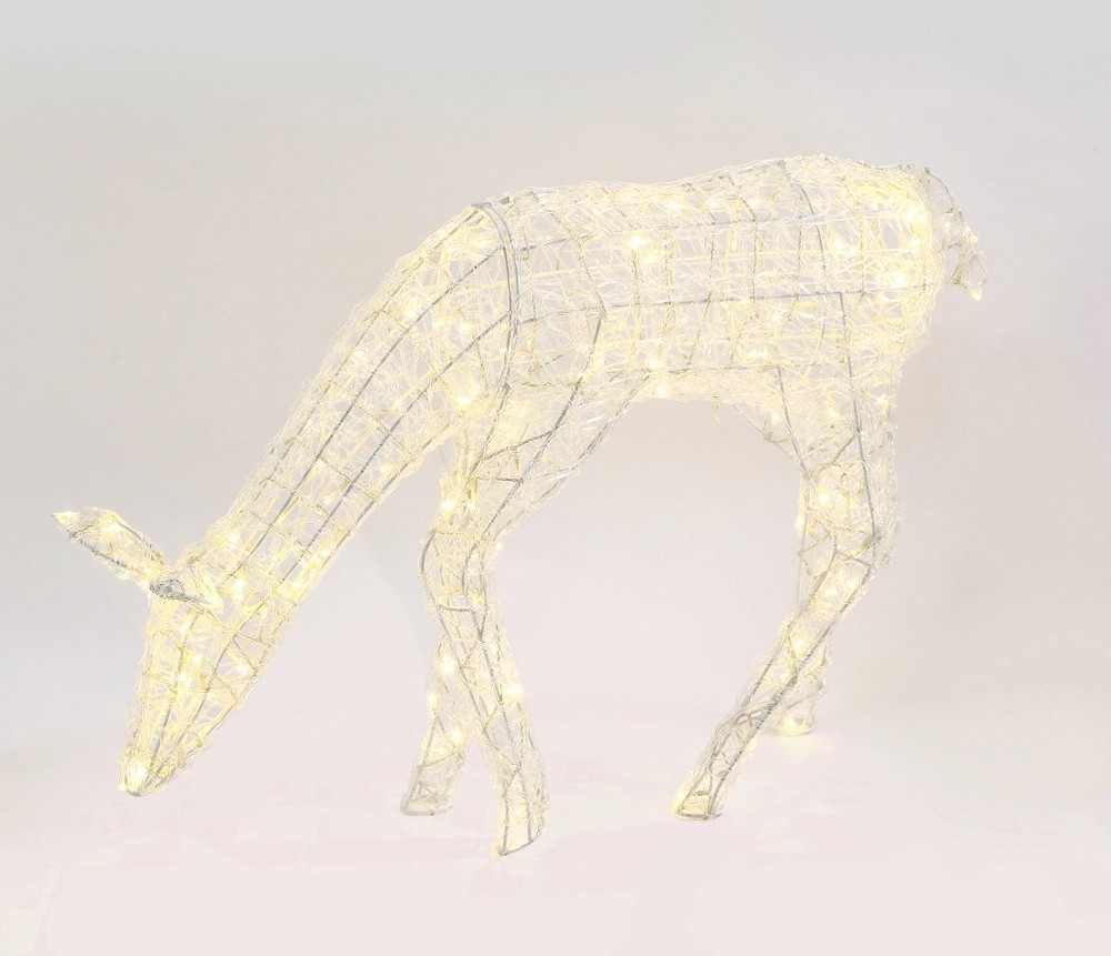 Renna luminosa 200 LED bianco caldo 91x20x60 cm | OBI