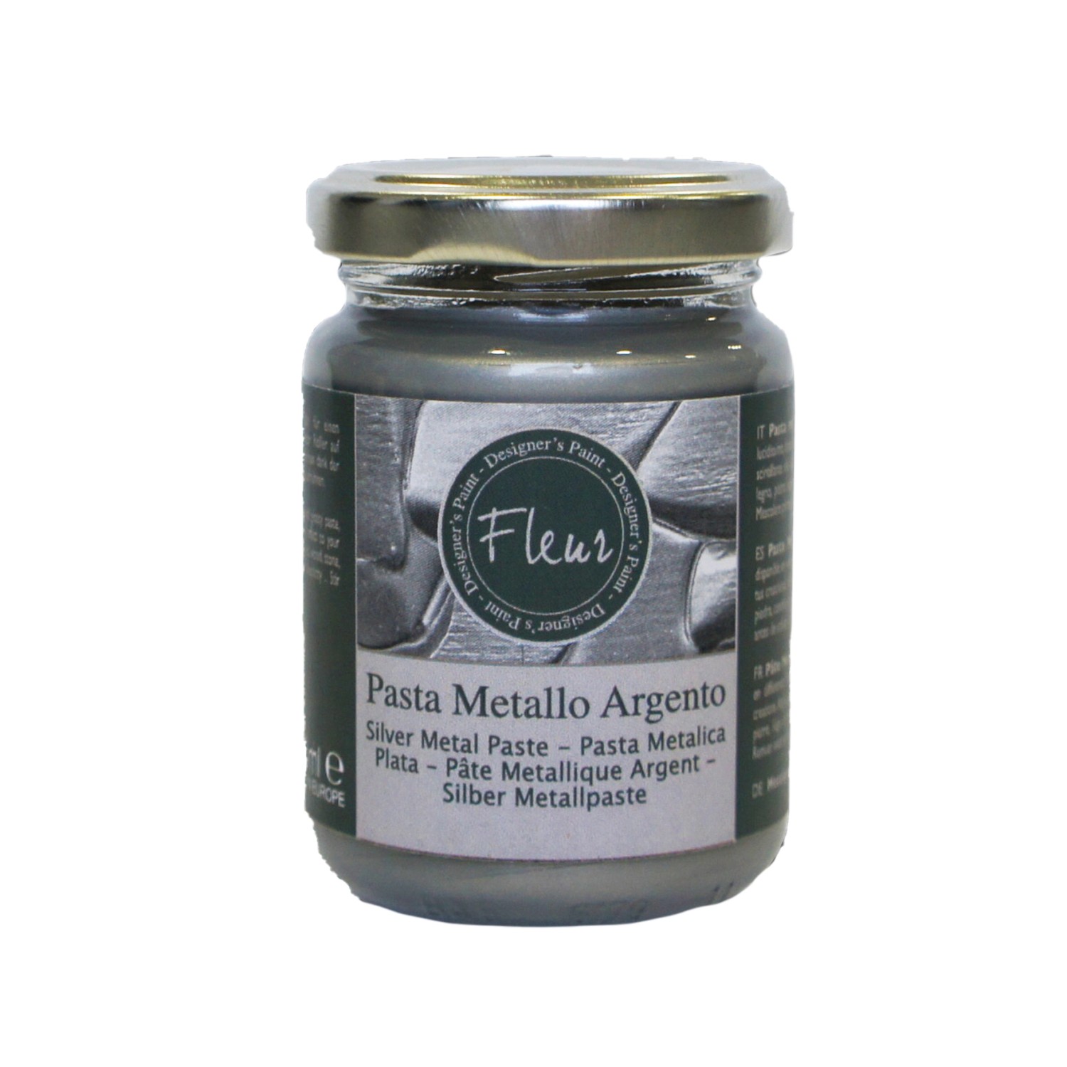 Pasta liscia Fleur Specials metallo argento 130 ml | OBI