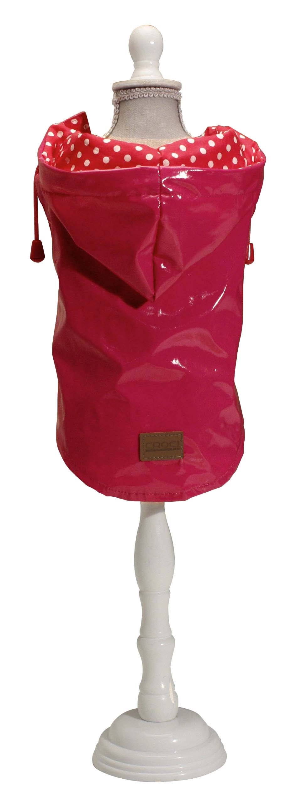 Impermeabile per cani Raindrop dorso 35 cm ciliegia acquista da OBI