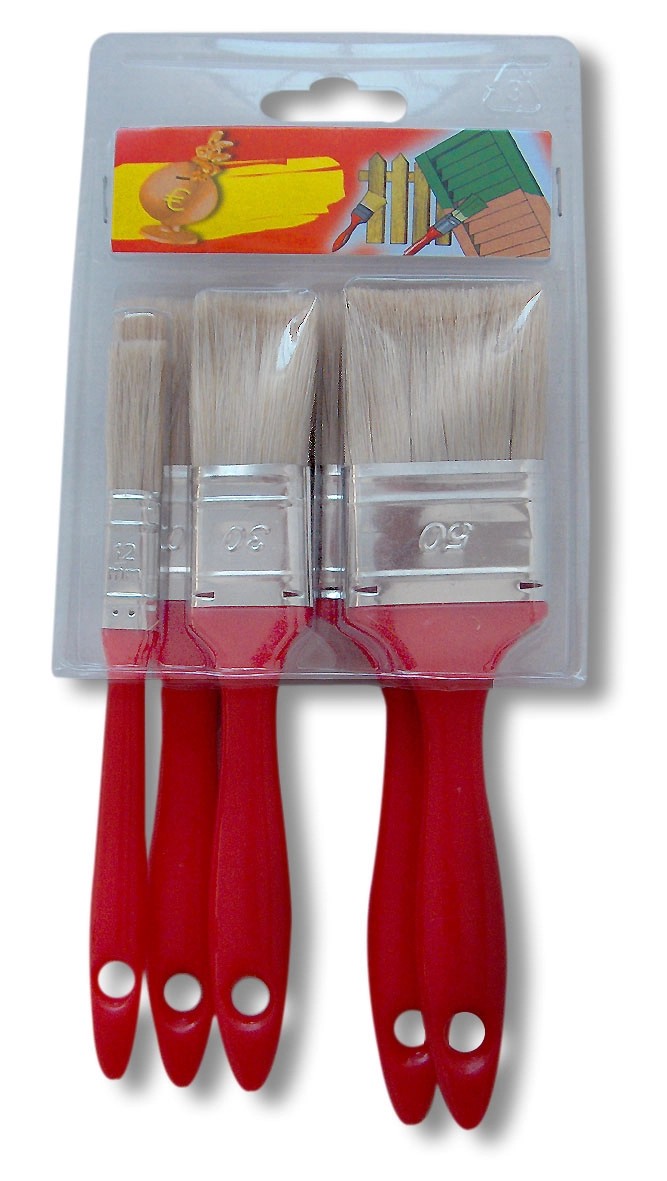Kit 5 pennelli plastica rossa 12-25-37-50-62 acquista da OBI