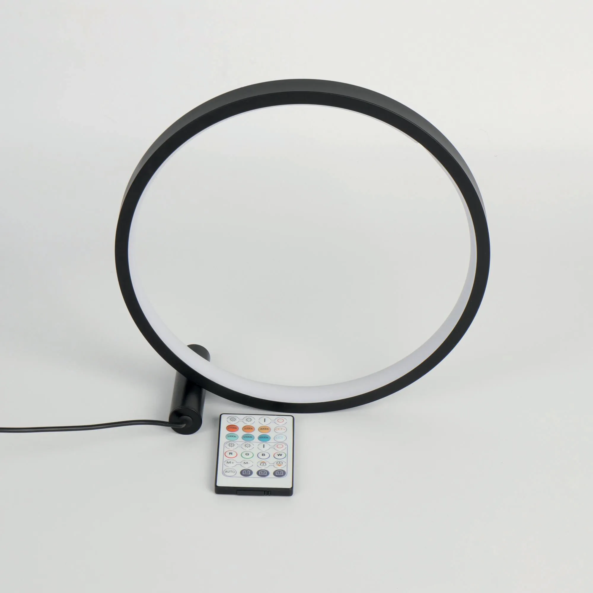 Lampada da tavolo LED USB CCT + RGB con telecomando 3 W 200 lm Ø 25 cm ...