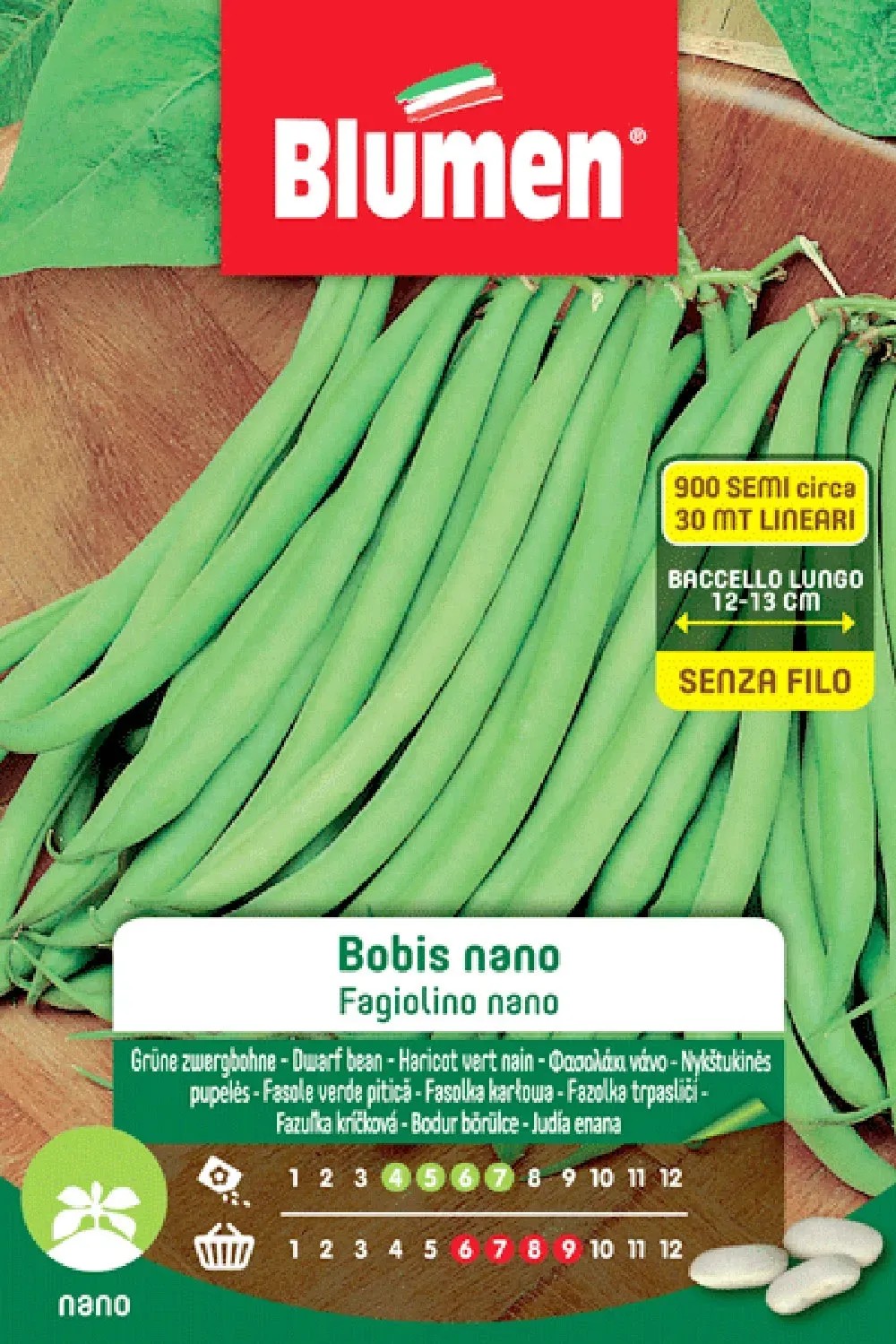 Semi Blumen Fagiolini nani Bobis nano 250 g acquista da OBI