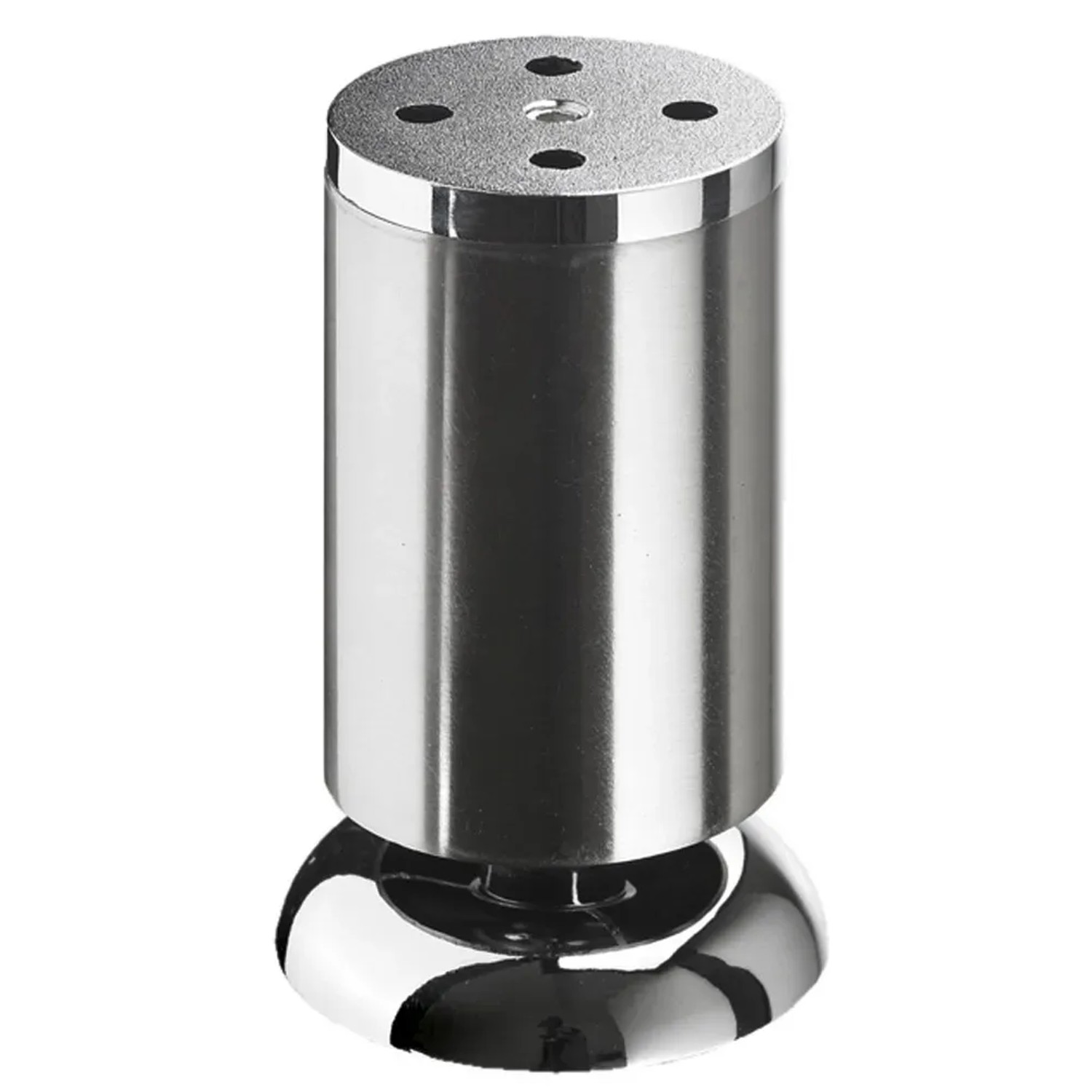 Piede per mobile Hettich Ø 50 x H 100 mm effetto acciaio inox acquista ...