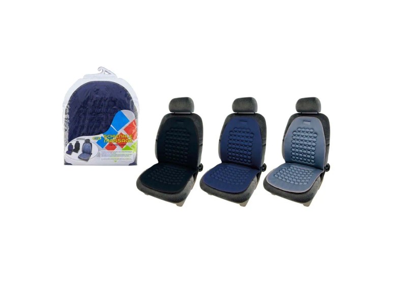 Coprisedile per auto Bolle Massage grigio/nero/blu acquista da OBI