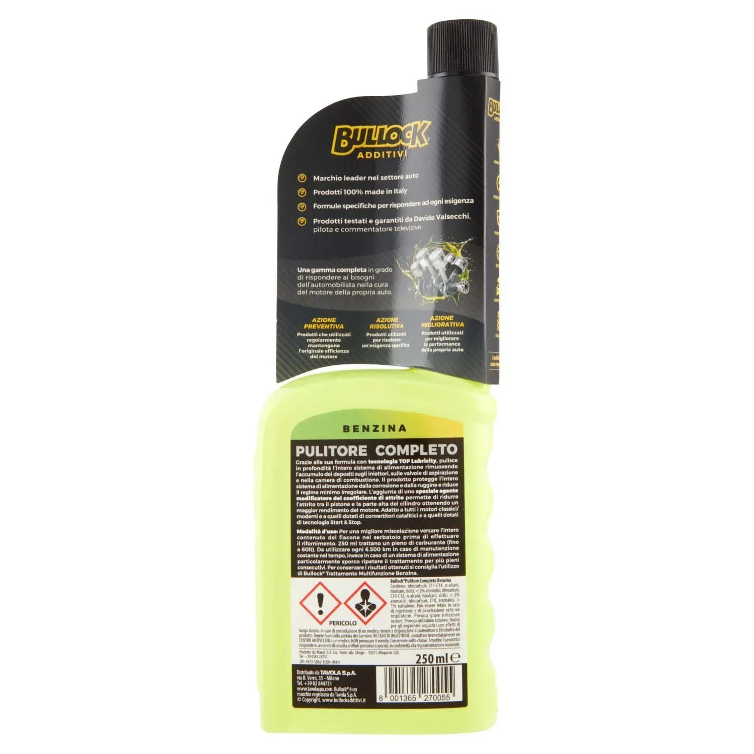 Pulitore completo benzina Bullock additivo 250 ml acquista da OBI