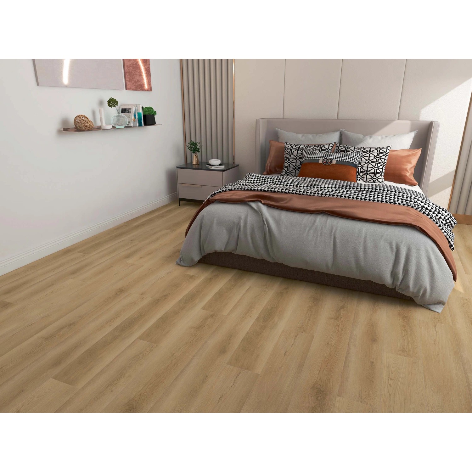 Pavimento SPC rovere naturale sp 3,5+1 122x18 cm acquista da OBI