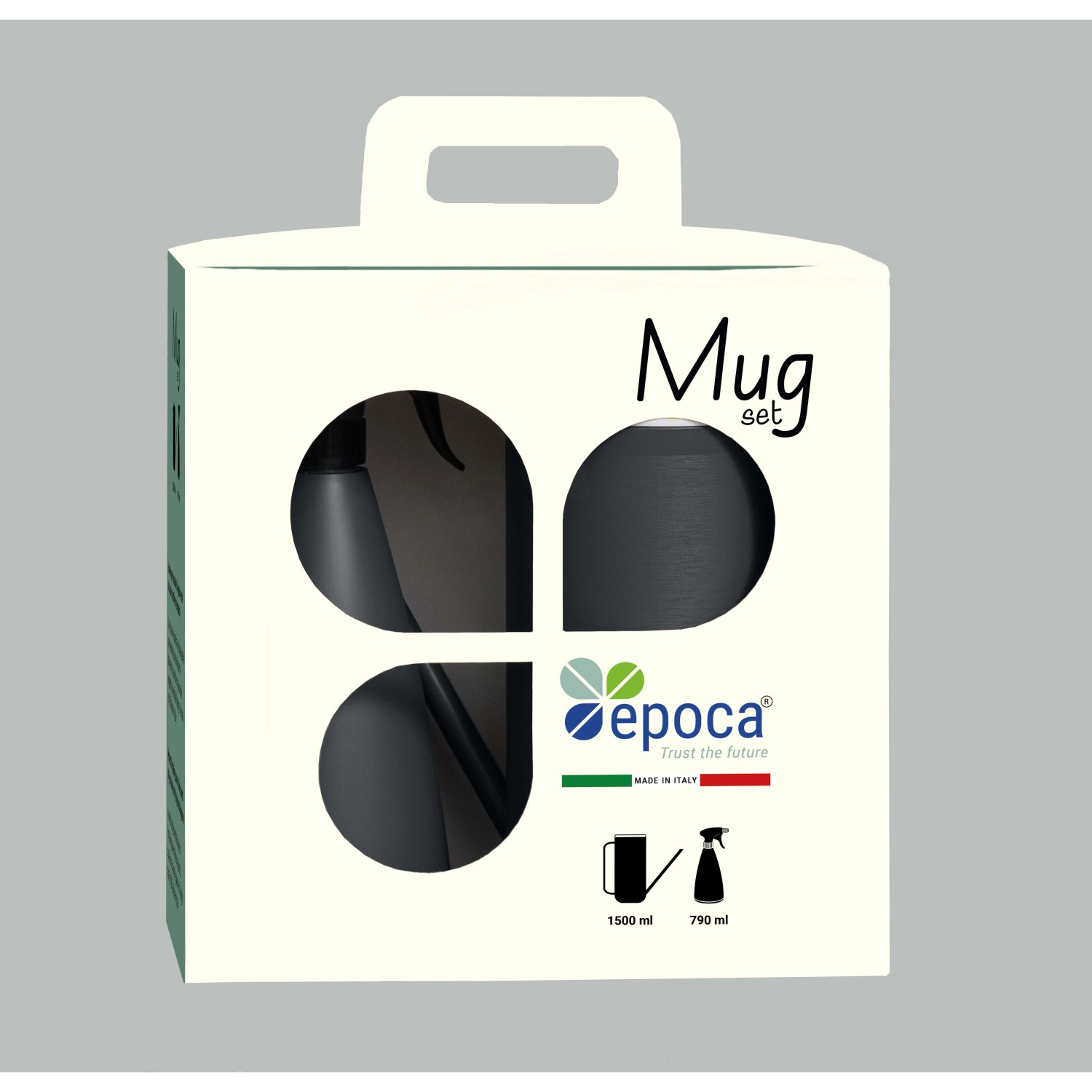 Set annaffiatoio e spruzzino mug set Antracite acquista da OBI